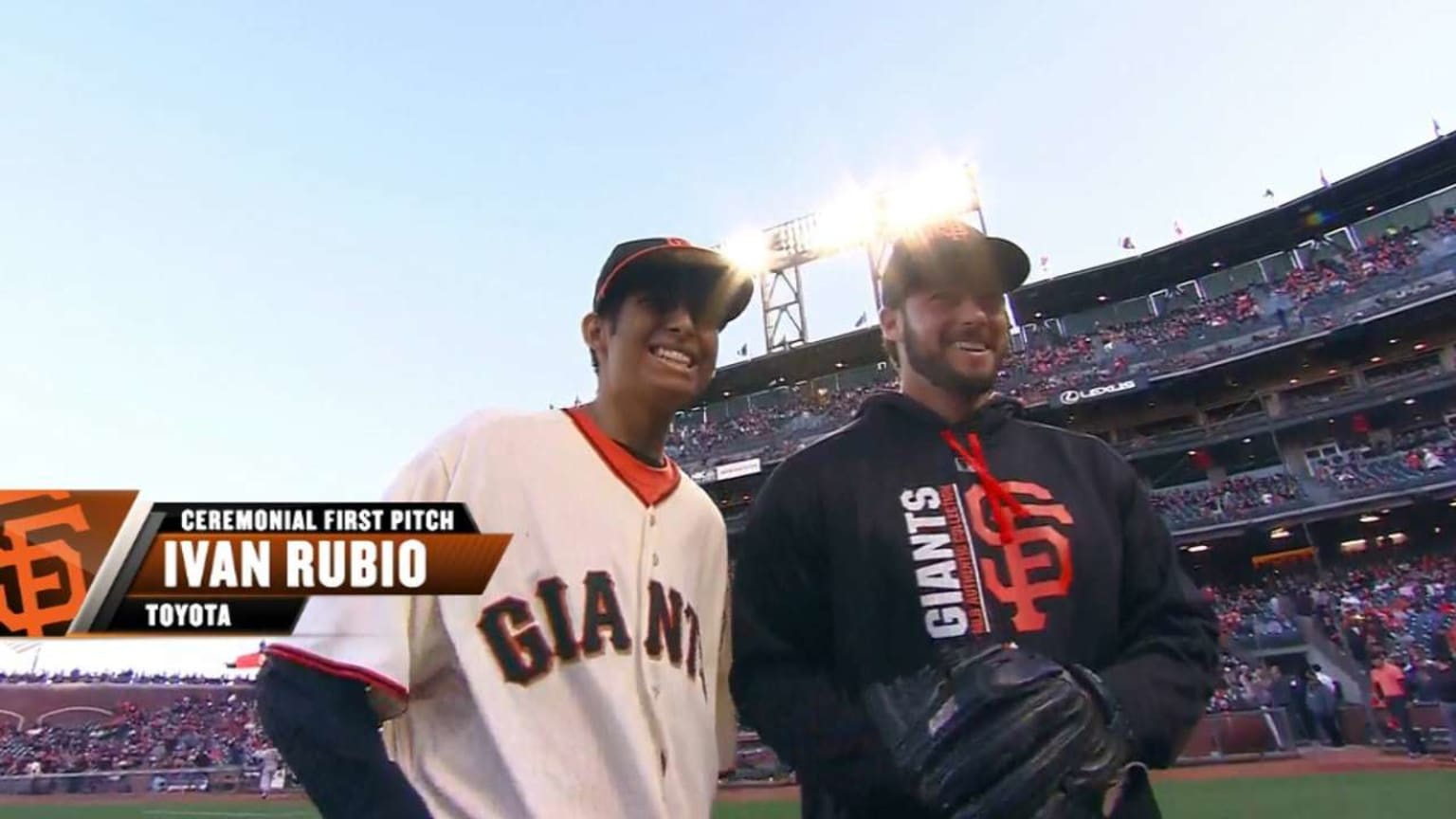 6/9/17: First Pitch / Toyota | 06/09/2017 | San Francisco Giants