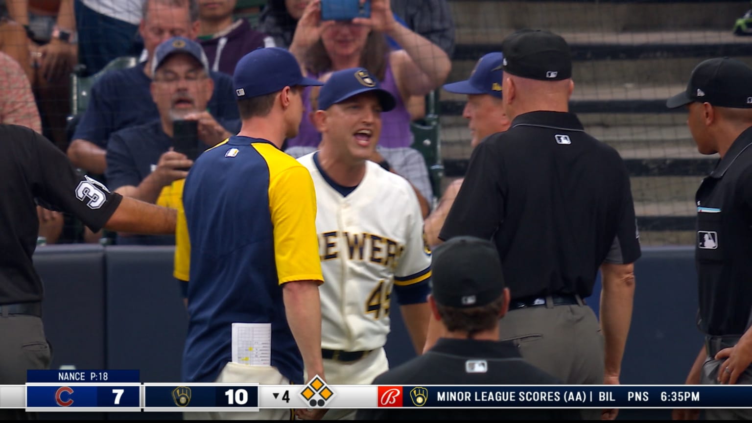 Andy Haines expulsado en la 4ta | 30/06/2021 | Lasmayores.com