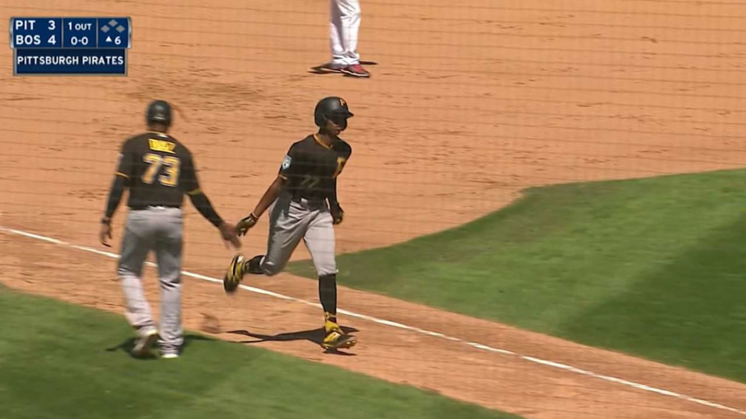PIT@BOS: Hayes cranks a 3-run home run to center | 03/23/2019 ...