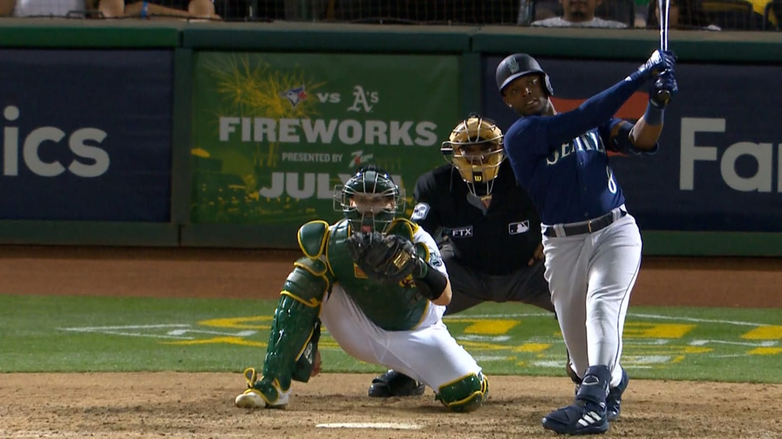 Justin Upton laces single, scores Ty France in 9th | 06/21/2022 ...