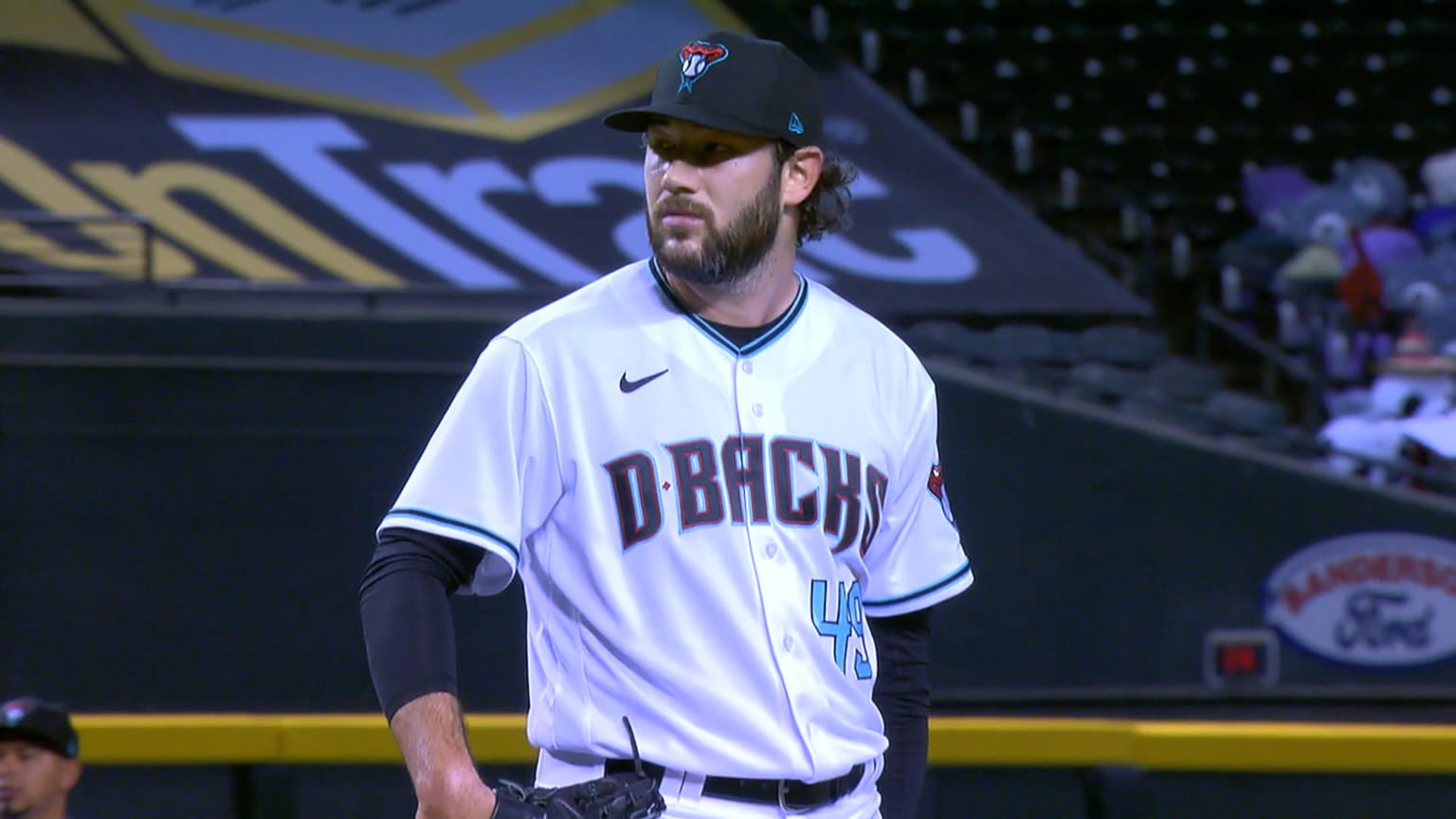 Alex Young strikes out Josh Fuentes with two men on | 08/25/2020 | San ...