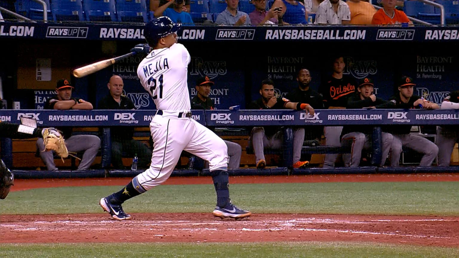 Yu Chang rips another double to tie the game at 2 | 07/15/2022 | Tampa ...