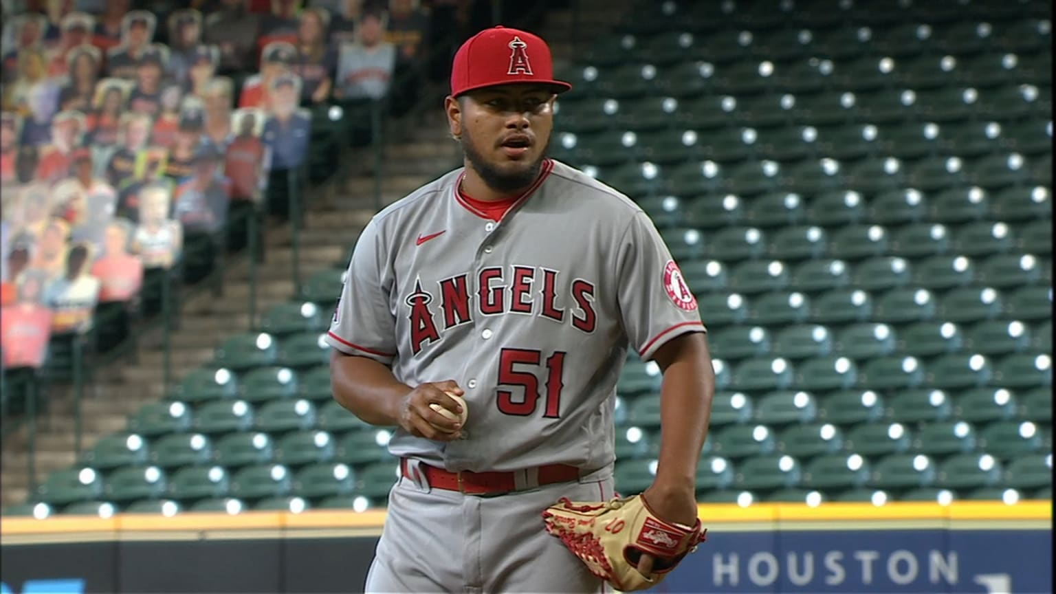 Jaime Barria strikes out four over five frames | 08/25/2020 | Los ...