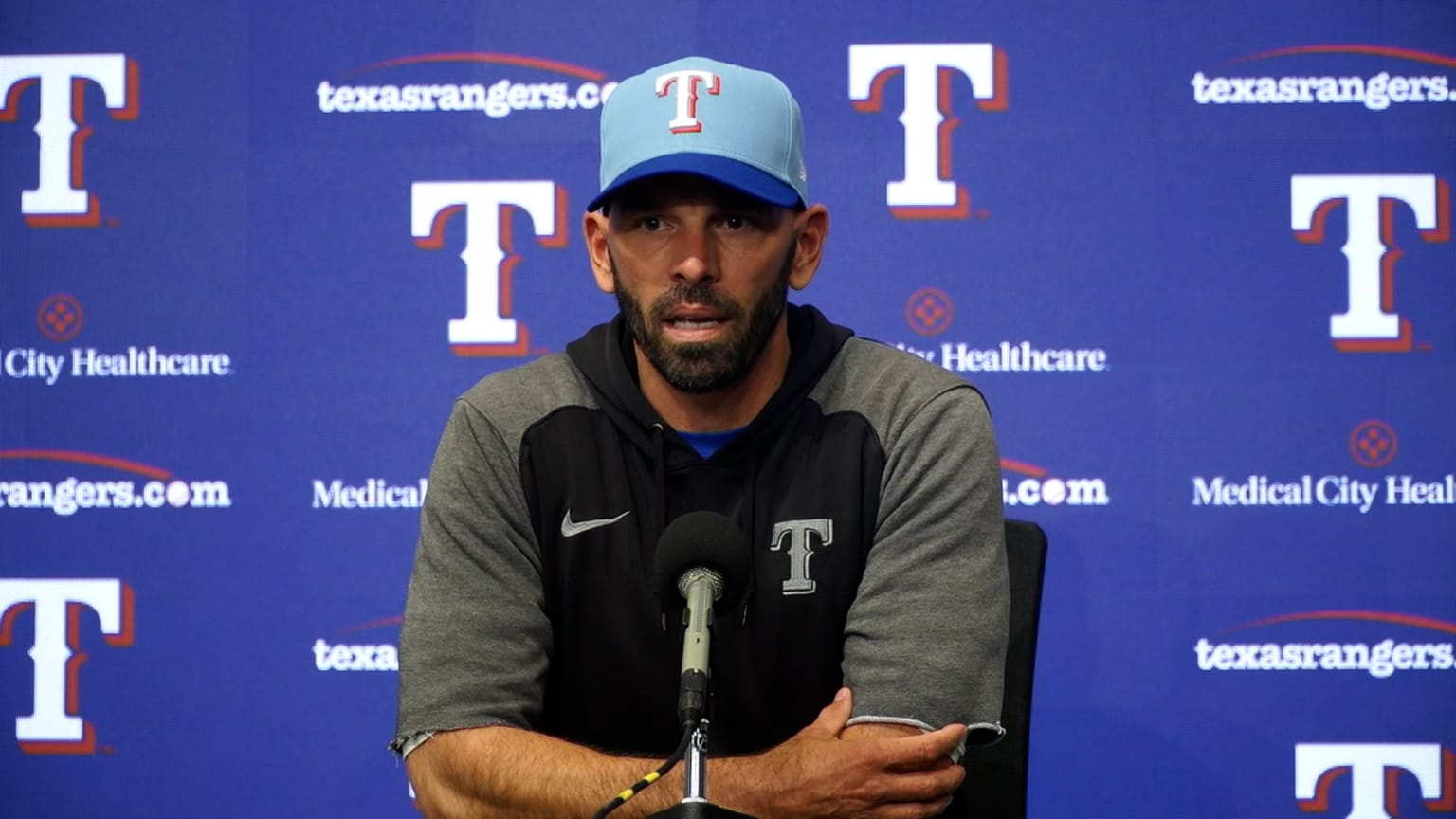 Chris Woodward on Dane Dunning's outing, the loss | 06/06/2021 | Texas ...