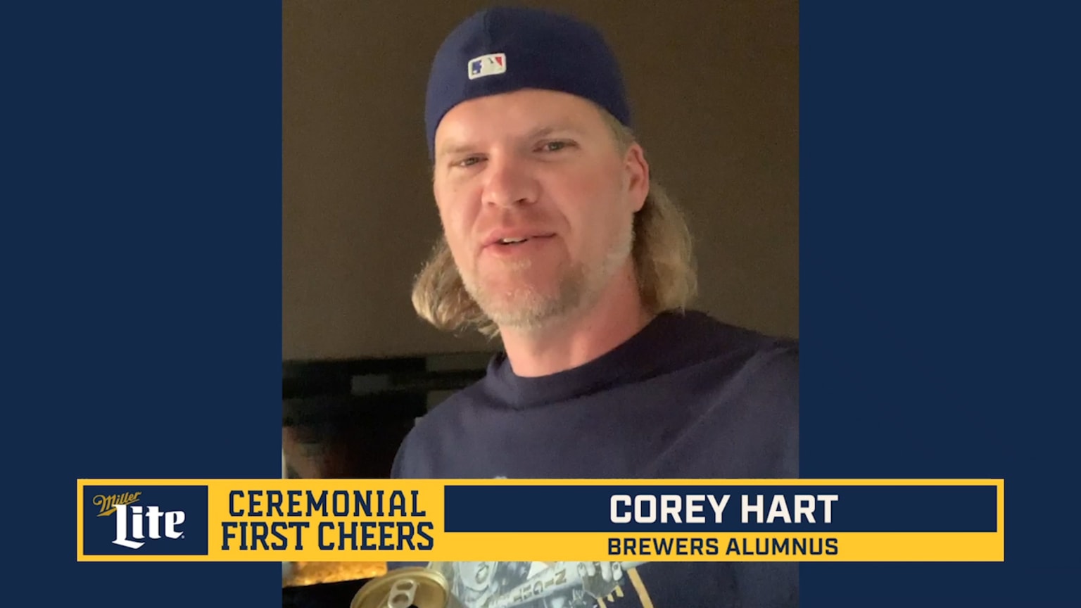 Corey Hart salutes the Brewers with First Cheers | 09/02/2020 | MLB.com