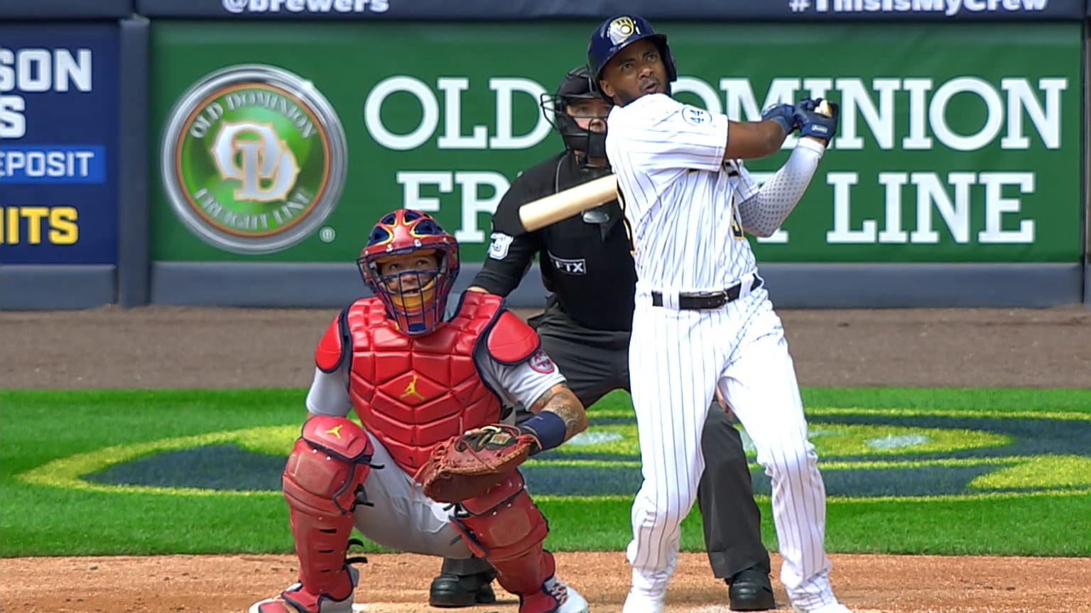 Pablo Reyes' birthday home run | 09/05/2021 | Milwaukee Brewers