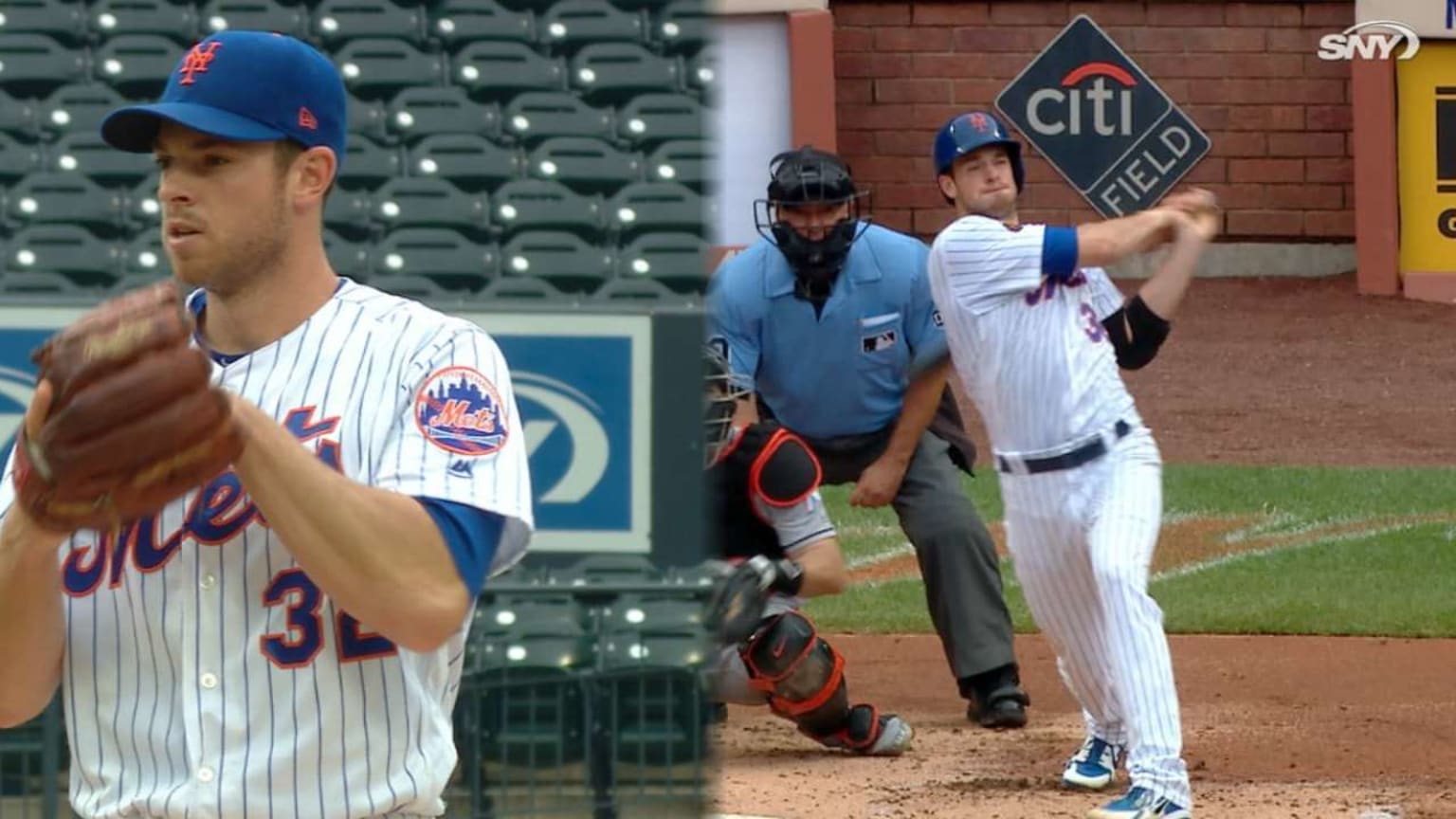 MIA@NYM: Matz strikes out 4 and hits 1st MLB home run | 09/13/2018 ...