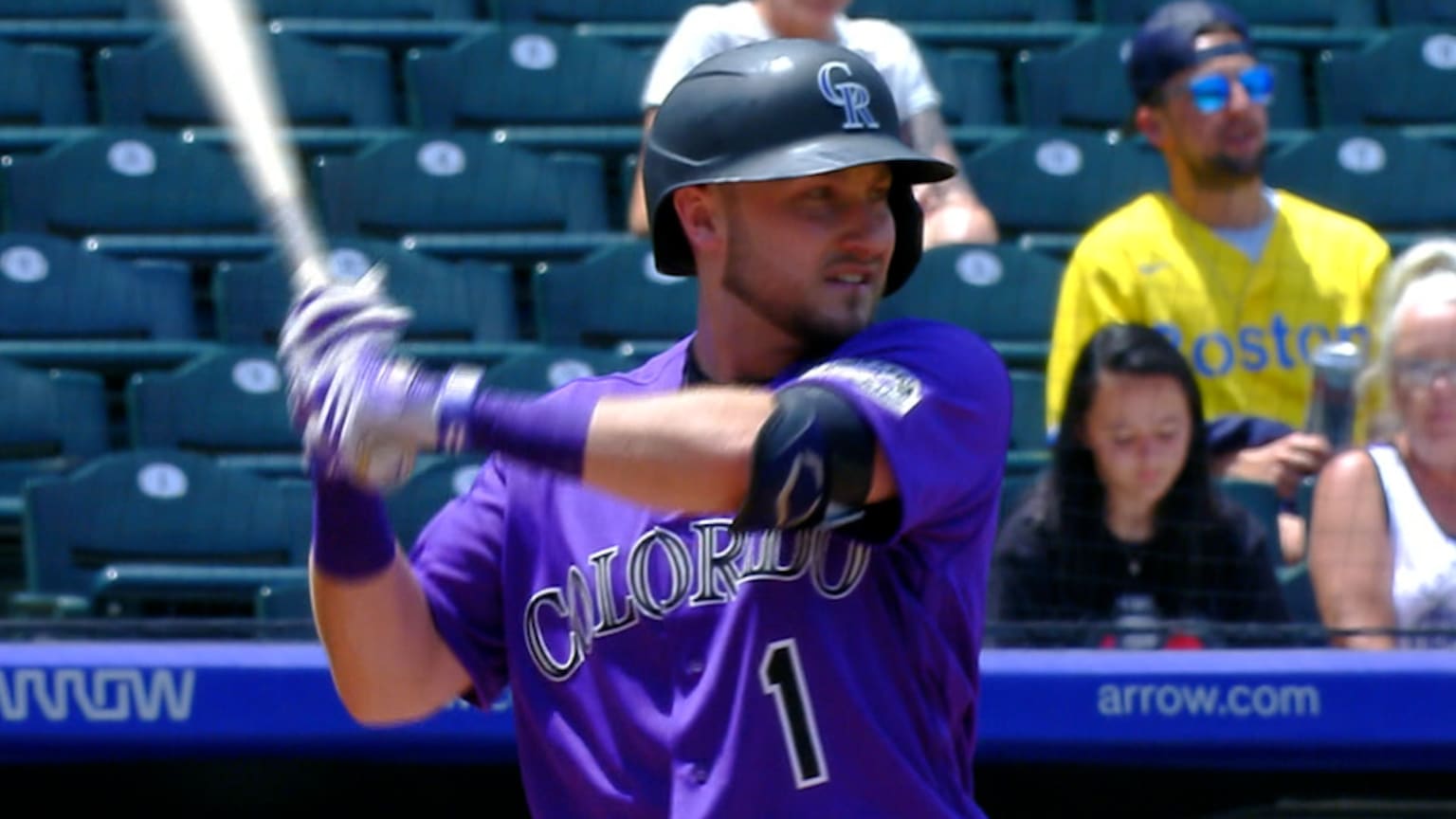 Garrett Hampson picks up four hits, two RBIs in win | 06/30/2021 | Los ...