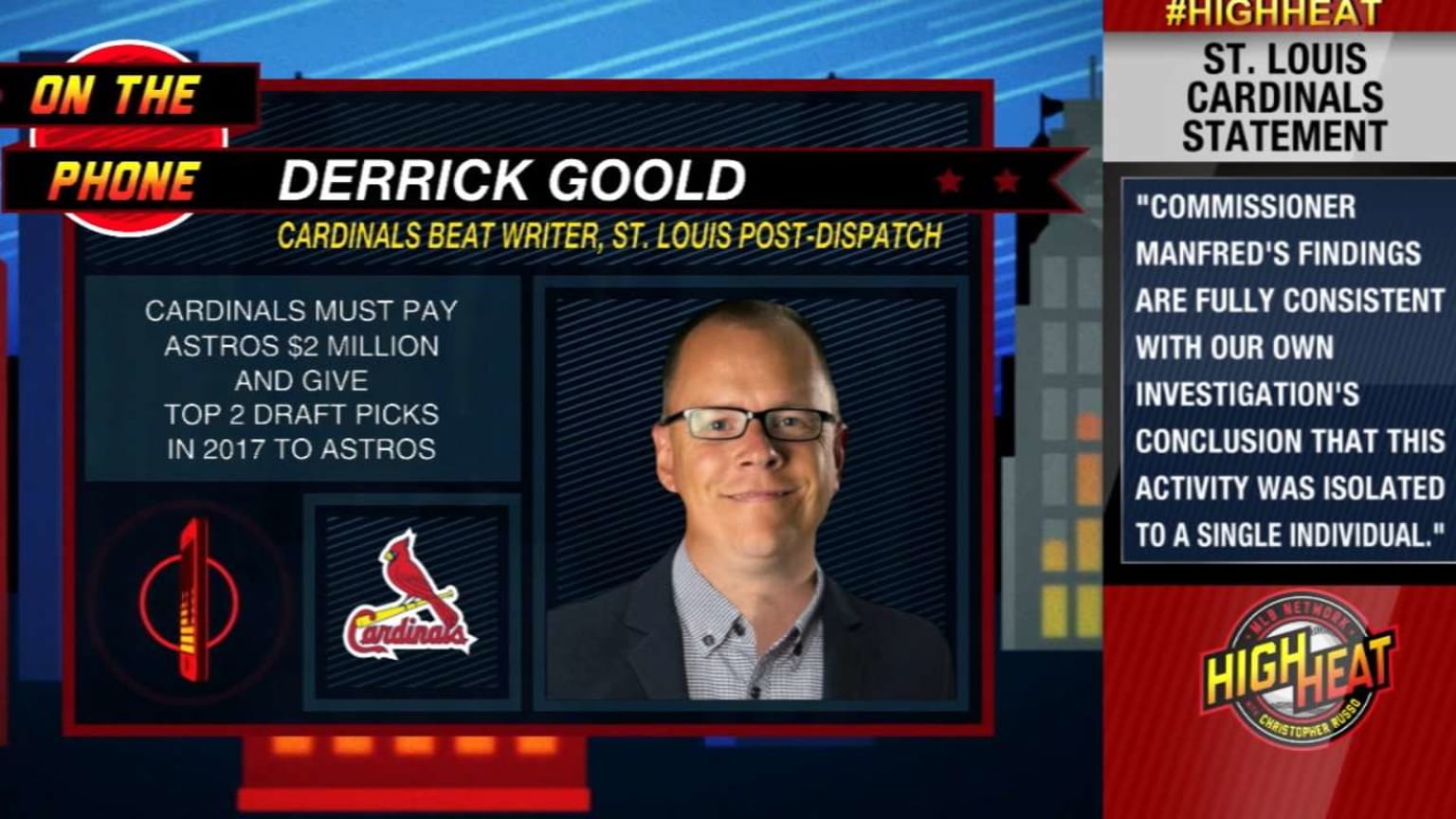 Derrick Goold joins the Mad Dog on High Heat | 01/31/2017 | MLB.com