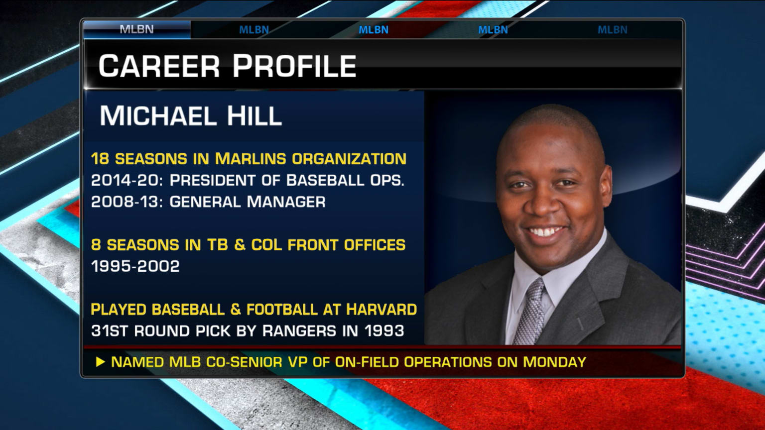 Michael Hill discusses his new role with MLB | 02/04/2021 | MLB.com