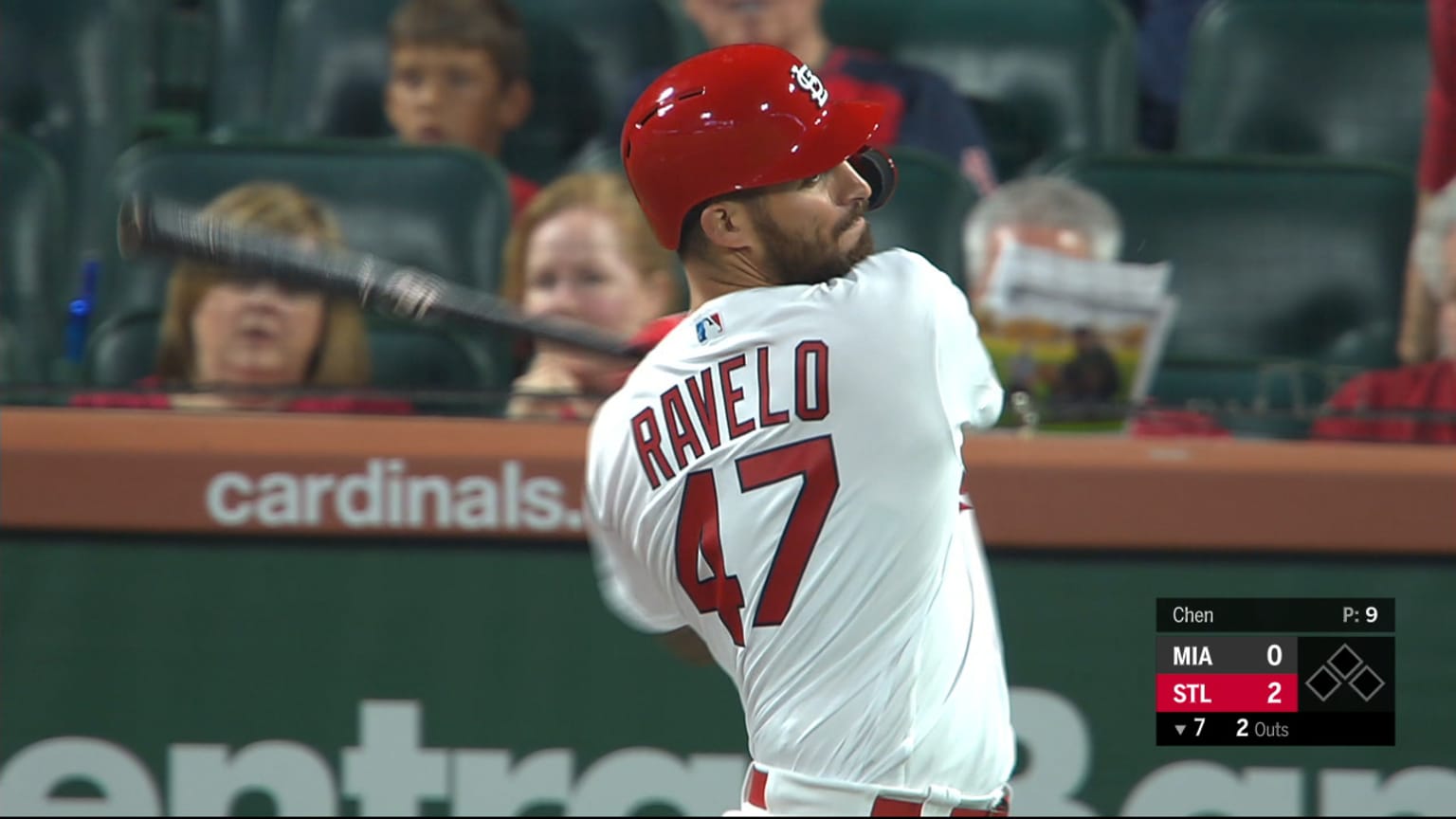 MIA@STL: Ravelo ovacionado antes de 1er turno al bate | 17/06/2019 ...
