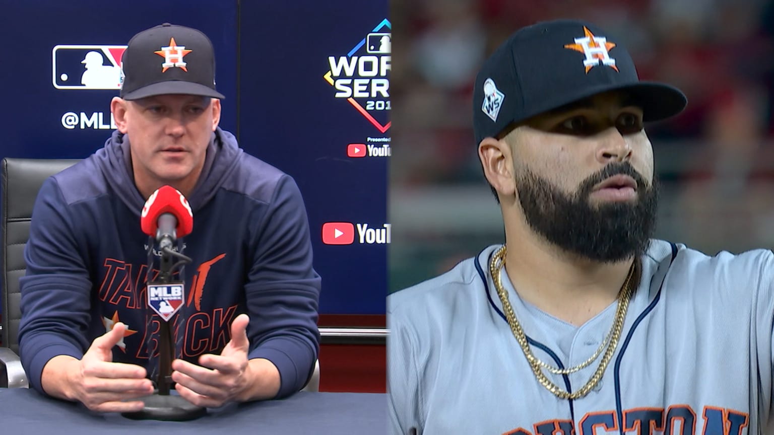 WS2019 Gm4: Hinch on Urquidy stepping in Game 4 | 10/26/2019 | San ...