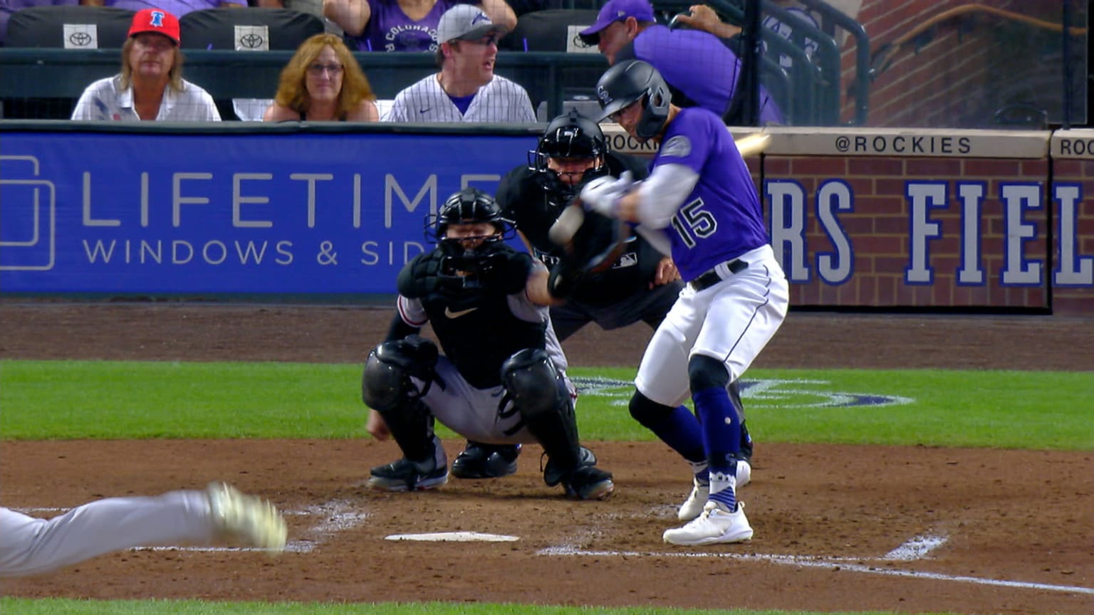 Randal Grichuk is not hit by a pitch after review | 07/02/2022 ...