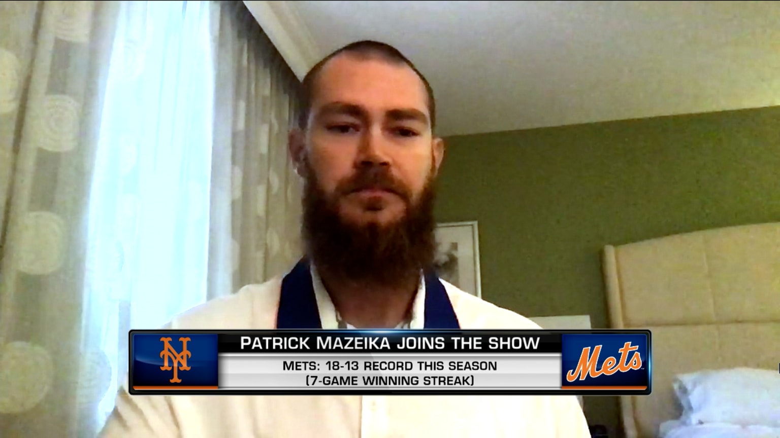 Patrick Mazeika discusses walk-off magic, Mets, more | 05/13/2021 | New ...