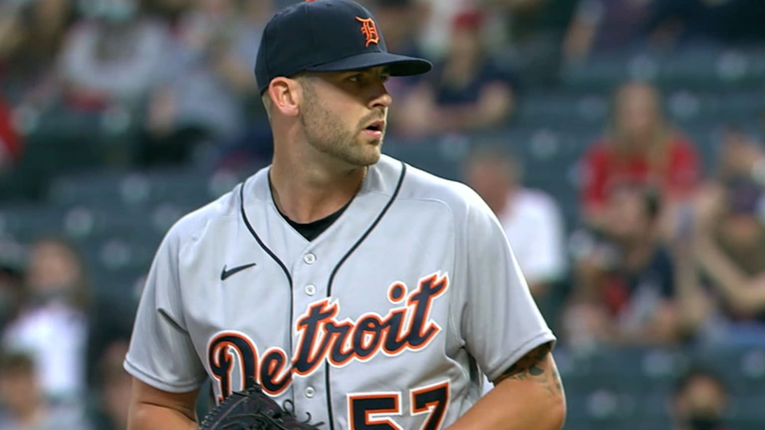 Alex Lange records first career strikeout | 04/10/2021 | Detroit Tigers