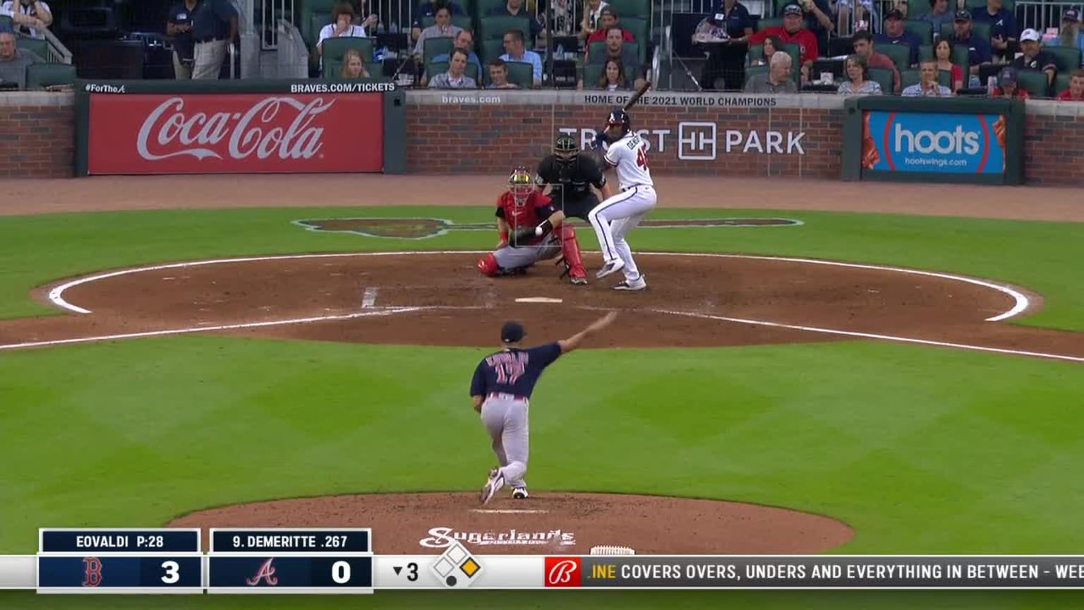 Travis Demeritte drives a two-run homer to left | 05/11/2022 | Atlanta ...