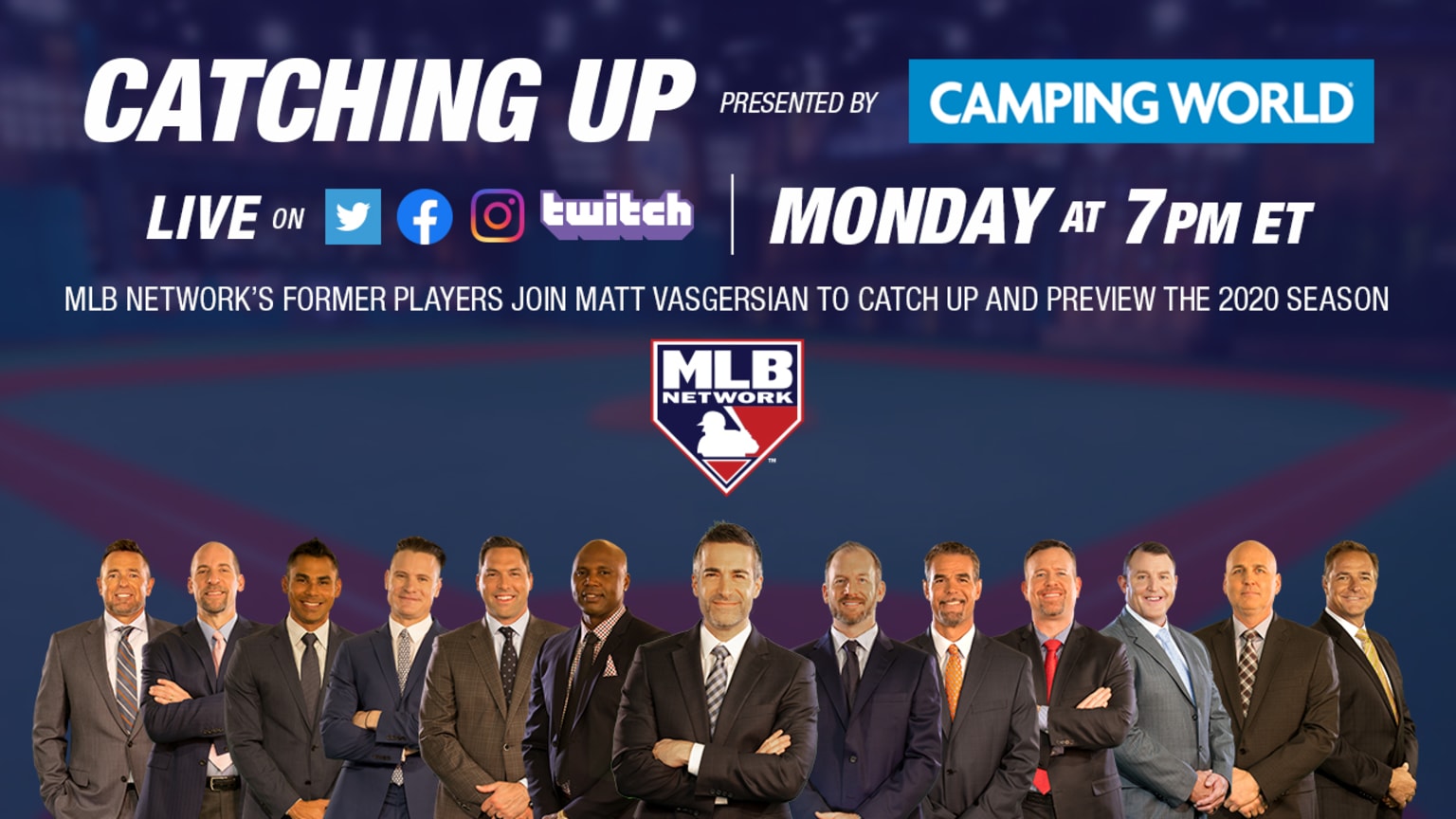 Join some of your favorite MLB Network personalities | 07/20/2020 | Los ...