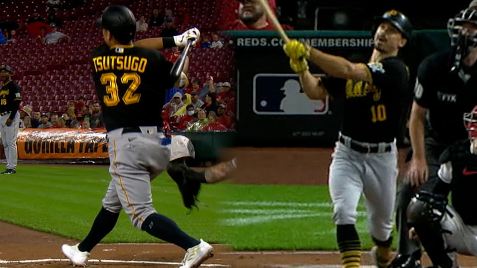 Tsutsugo, Reynolds hit back-to-back home runs in 1st | 09/20/2021 ...