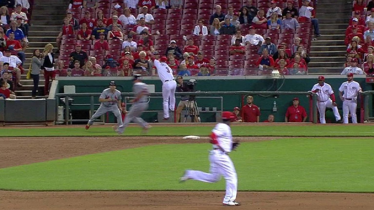 Defensive Substitution: Ivan De Jesus Jr. replaces first baseman Joey ...