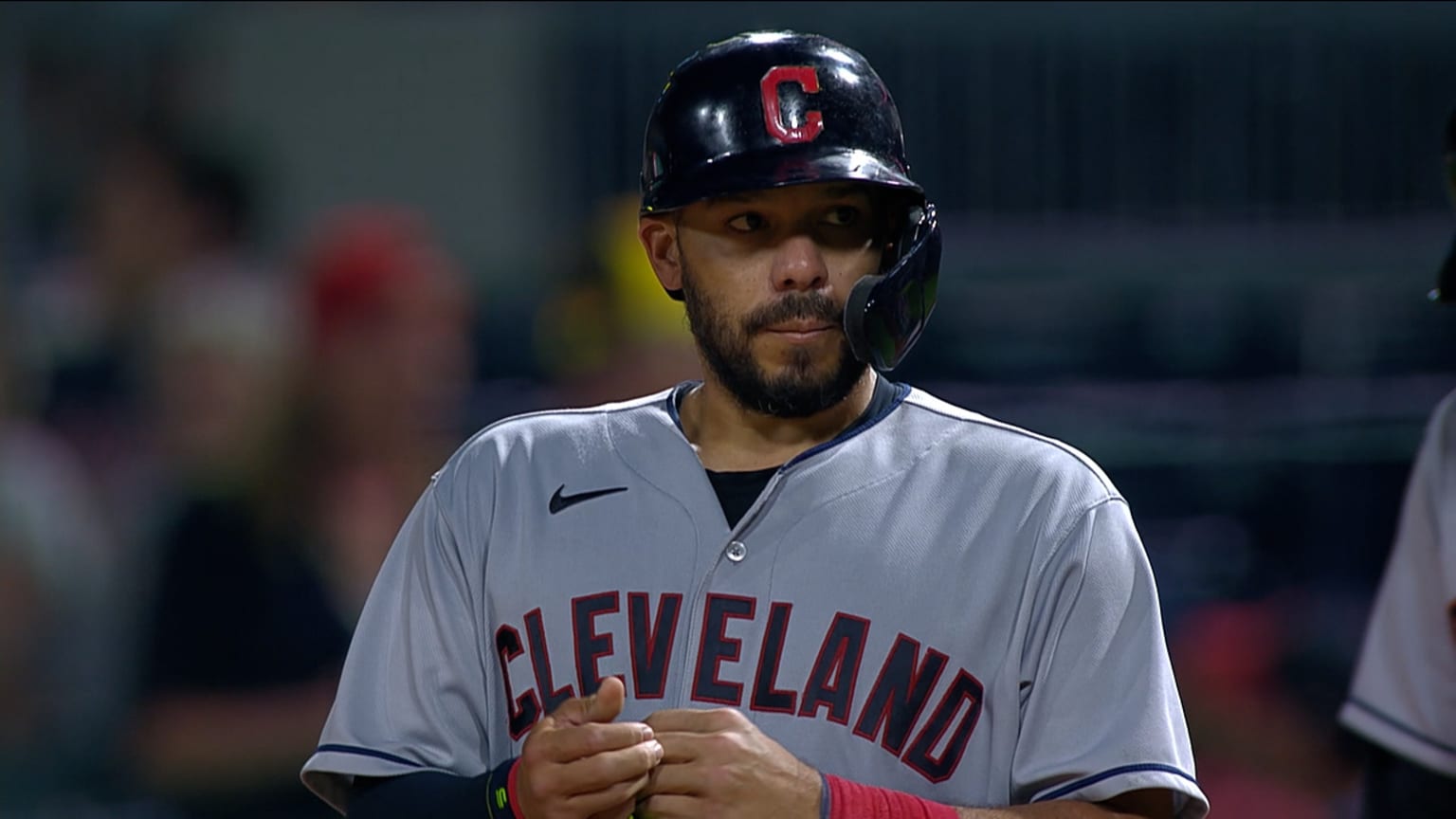 René Rivera knocks in Eddie Rosario on a single | 06/18/2021 ...