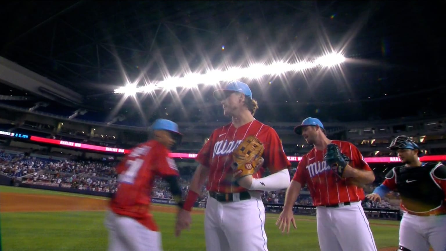 Anthony Bender K's Austin Romine to end the game | 08/14/2021 | Los ...
