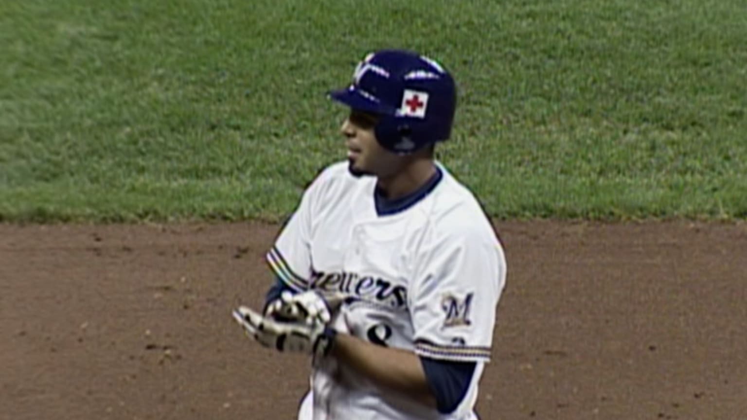 CIN@MIL: Nelson Cruz doubles for first MLB hit | 09/29/2005 ...