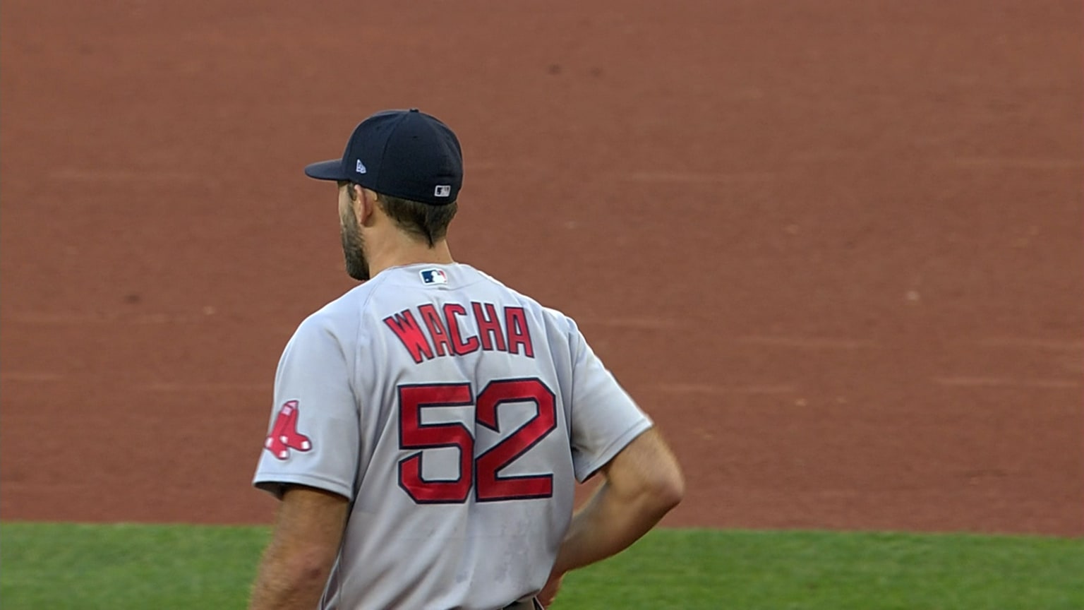 Michael Wacha fans Jesse Winker in the 1st inning | 06/11/2022 | Boston ...