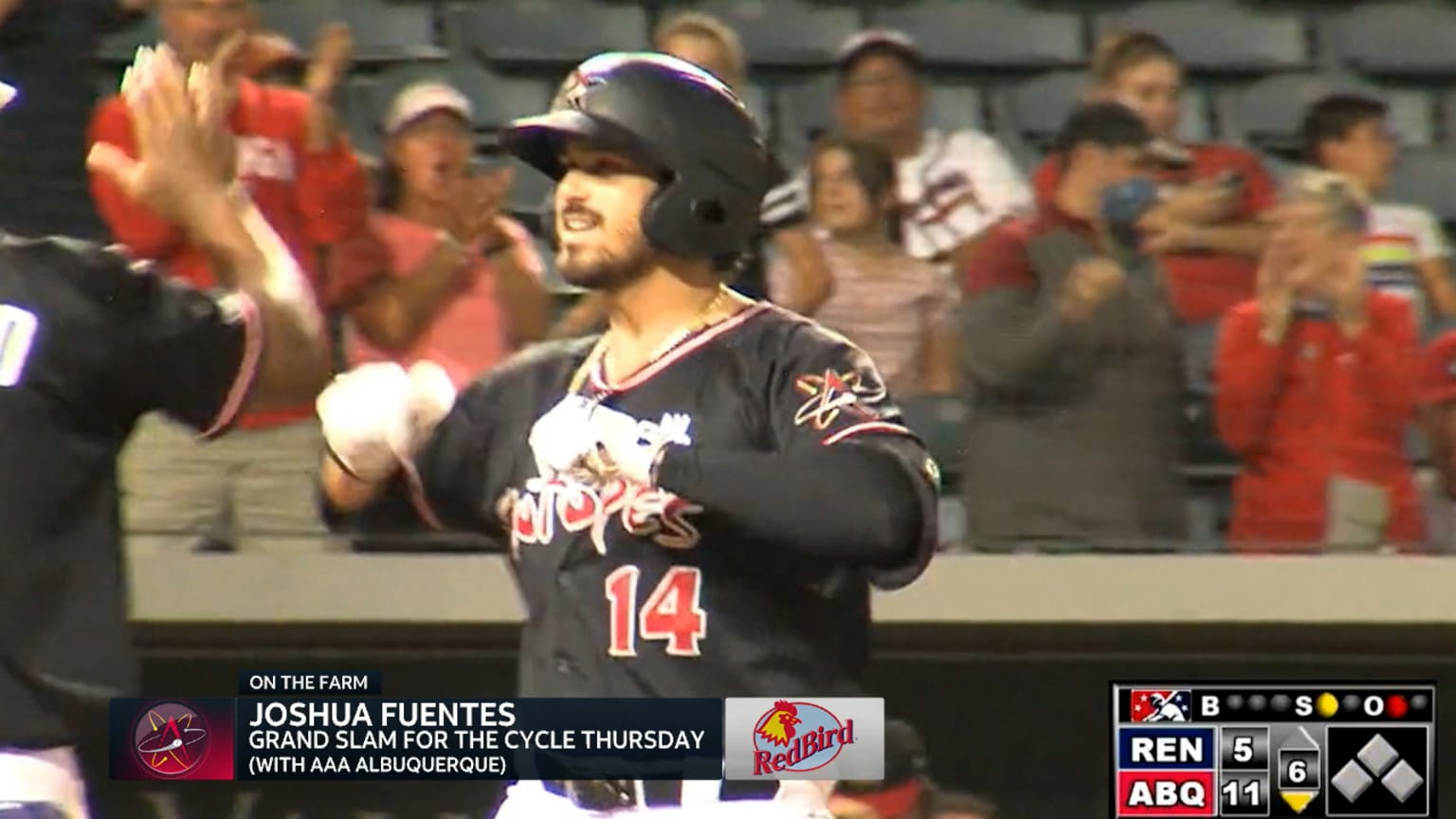 Joshua Fuentes hits for the cycle | 09/24/2021 | MLB.com