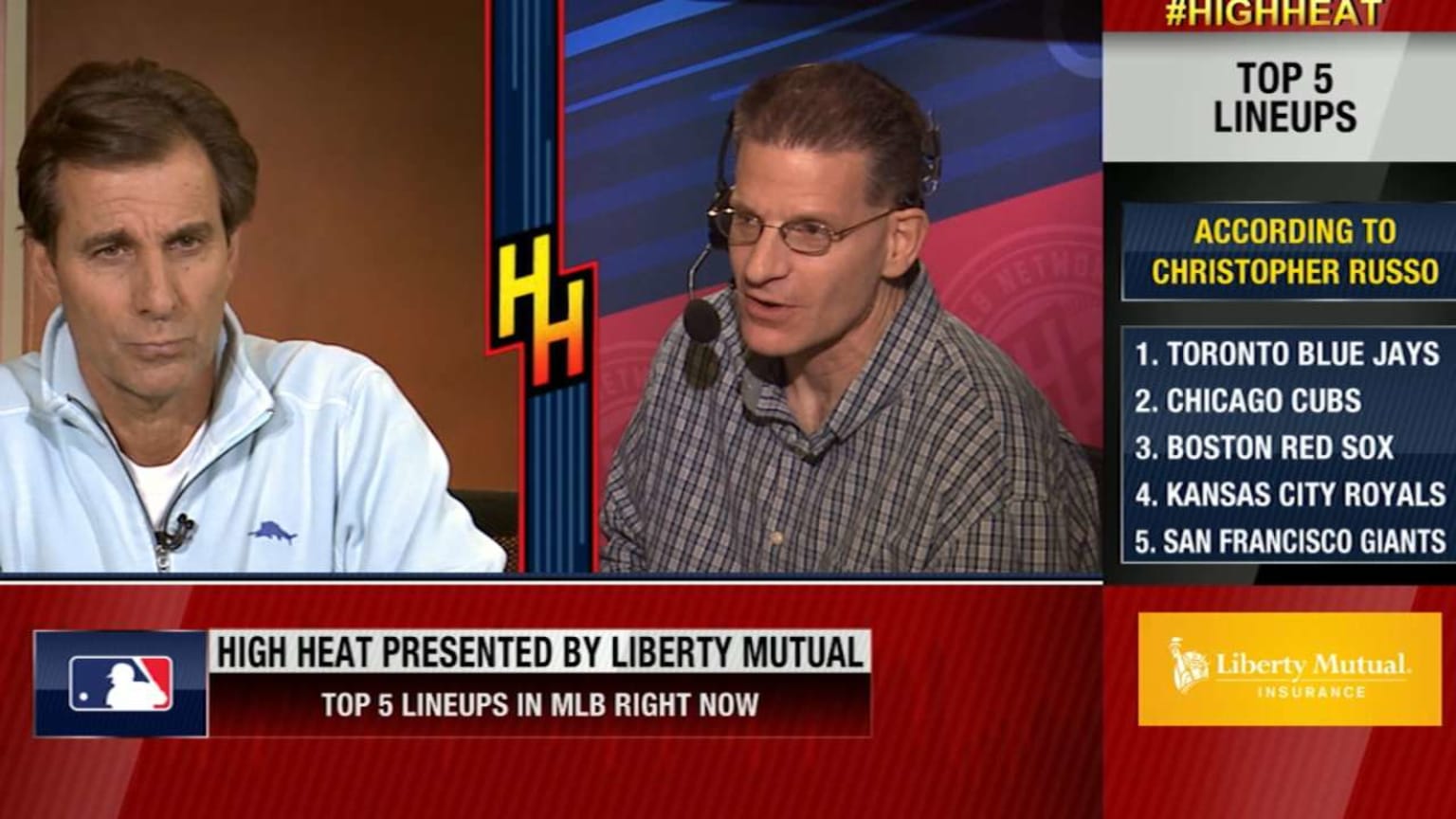 Mad Dog ranks his top five lineups for 2016 | 03/16/2016 | New York Yankees