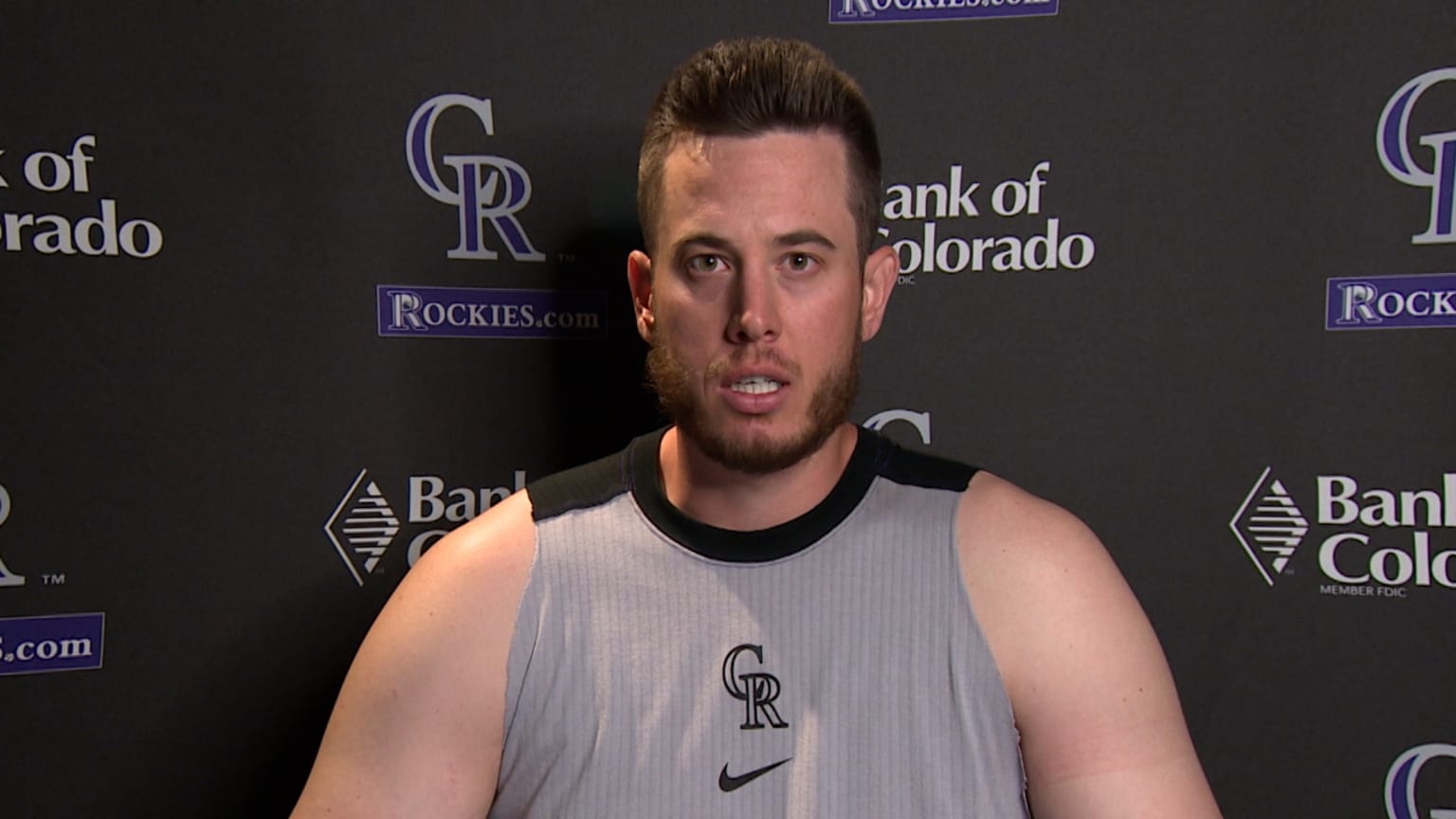 C.J. Cron on his hitting at ST, Rockies' pitching | 03/17/2021 ...