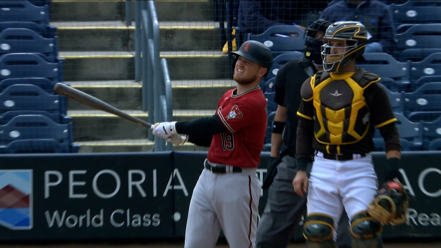 Josh VanMeter belts a three-run big fly to right | 03/13/2021 | Arizona ...