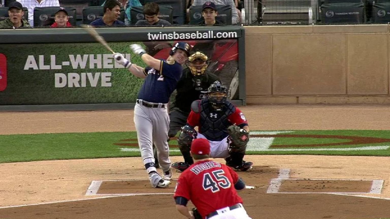 Gennett, Scooter vs Hughes, Phil - DOUBLE | 04/18/2016 | MLB.com