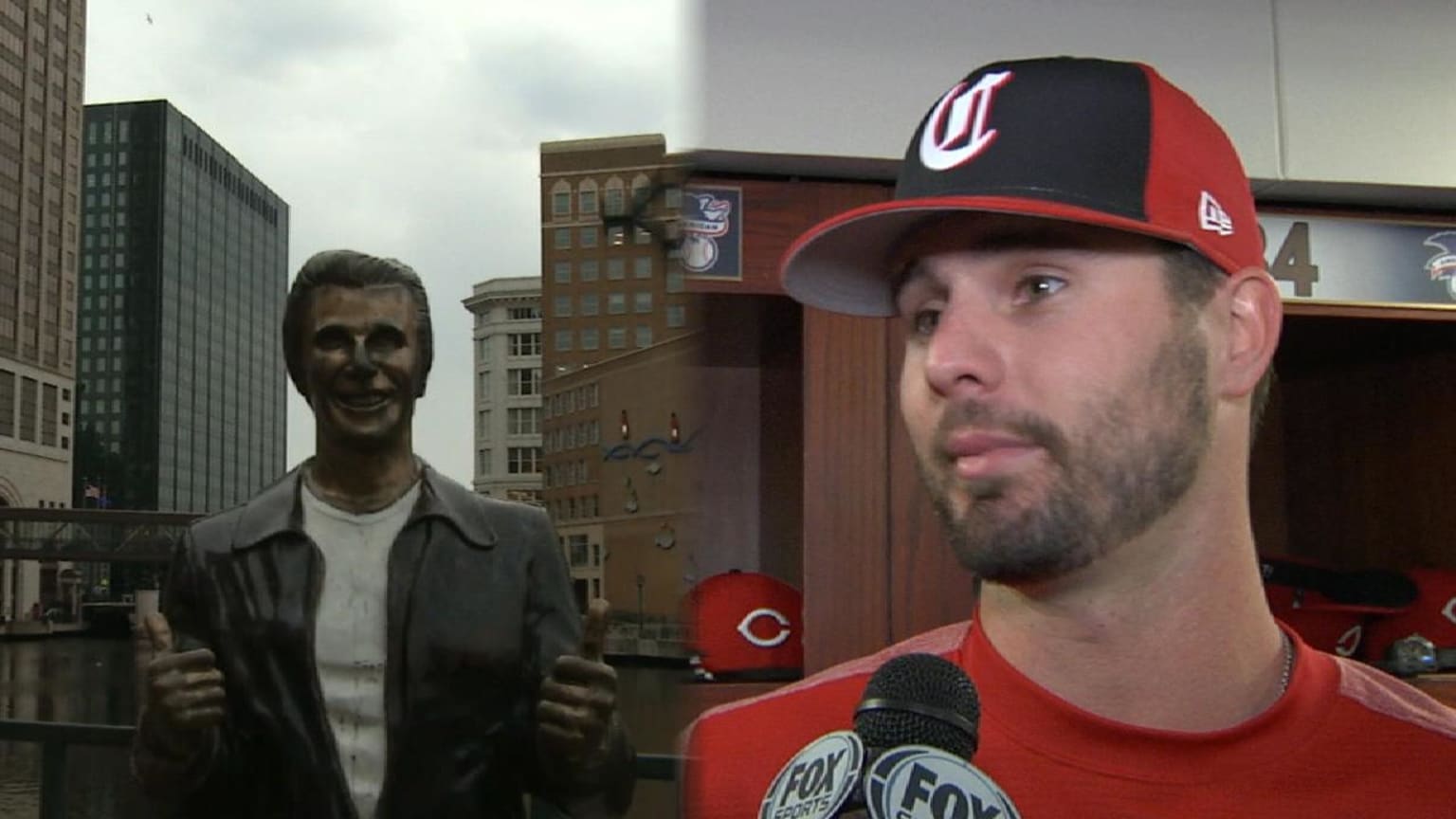 Winker talks name pronunciation | 04/18/2018 | Cincinnati Reds