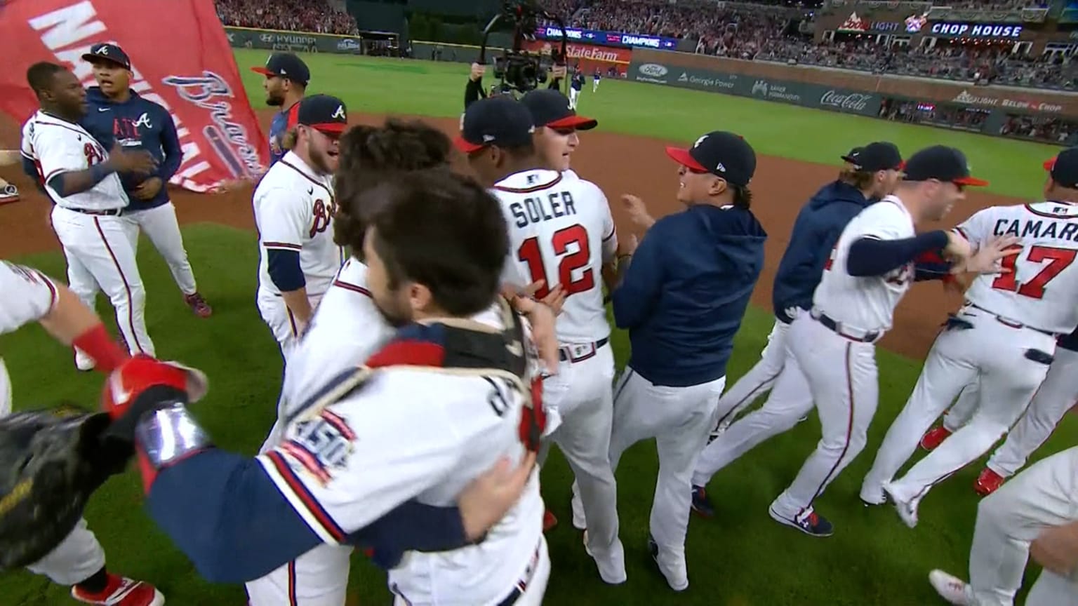Will Smith closes out 9th, Braves clinch NL pennant | 10/23/2021 | MLB.com