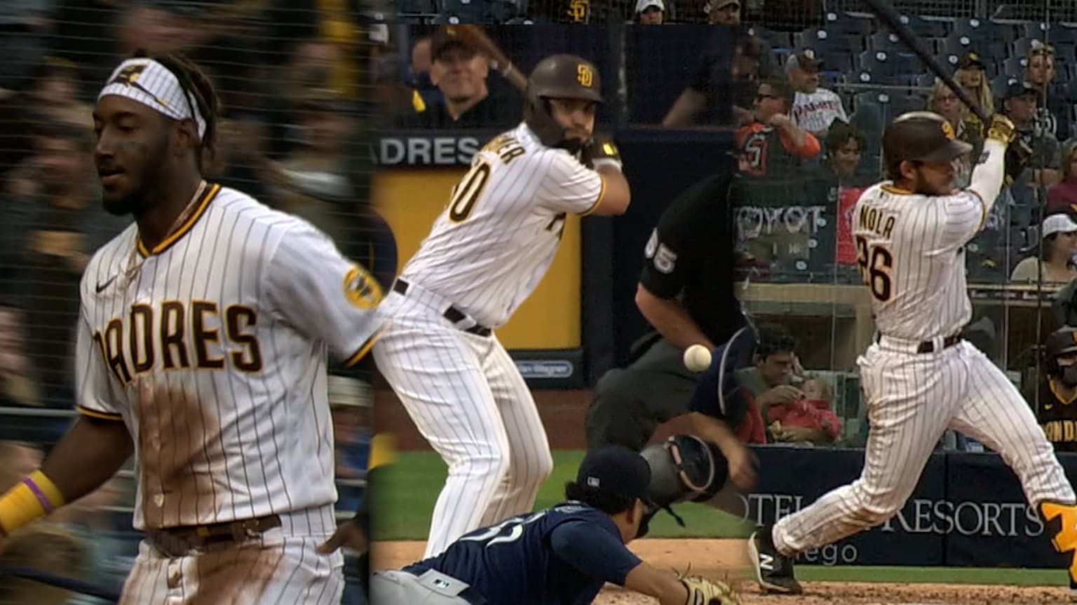 The Padres score five runs in the 5th in 6-4 win | 05/22/2021 | San ...