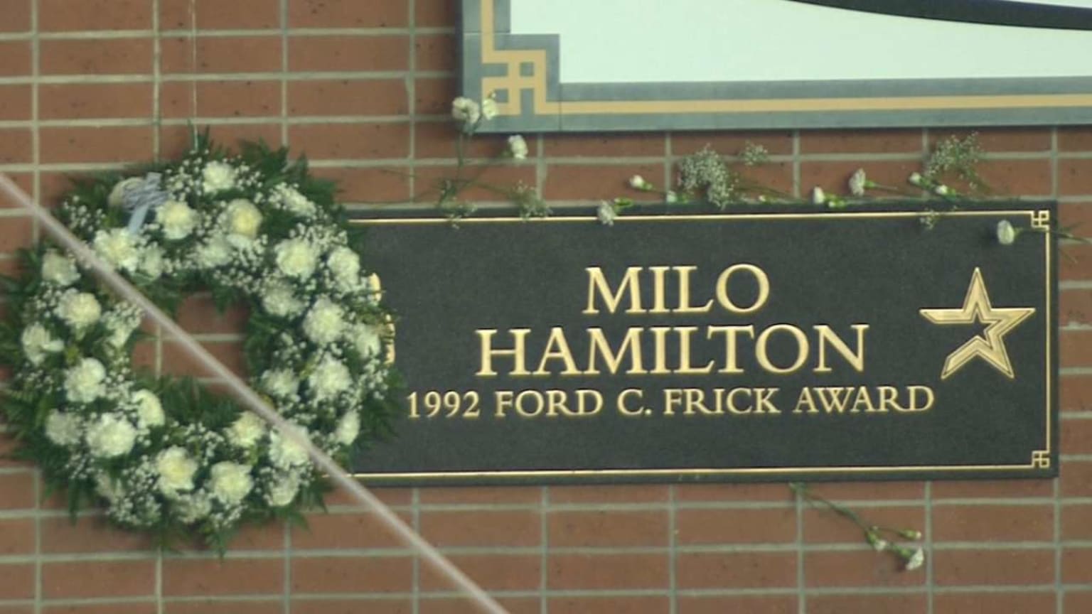 OAK@HOU: Astros remember Milo Hamilton's life, career | 09/18/2015 ...