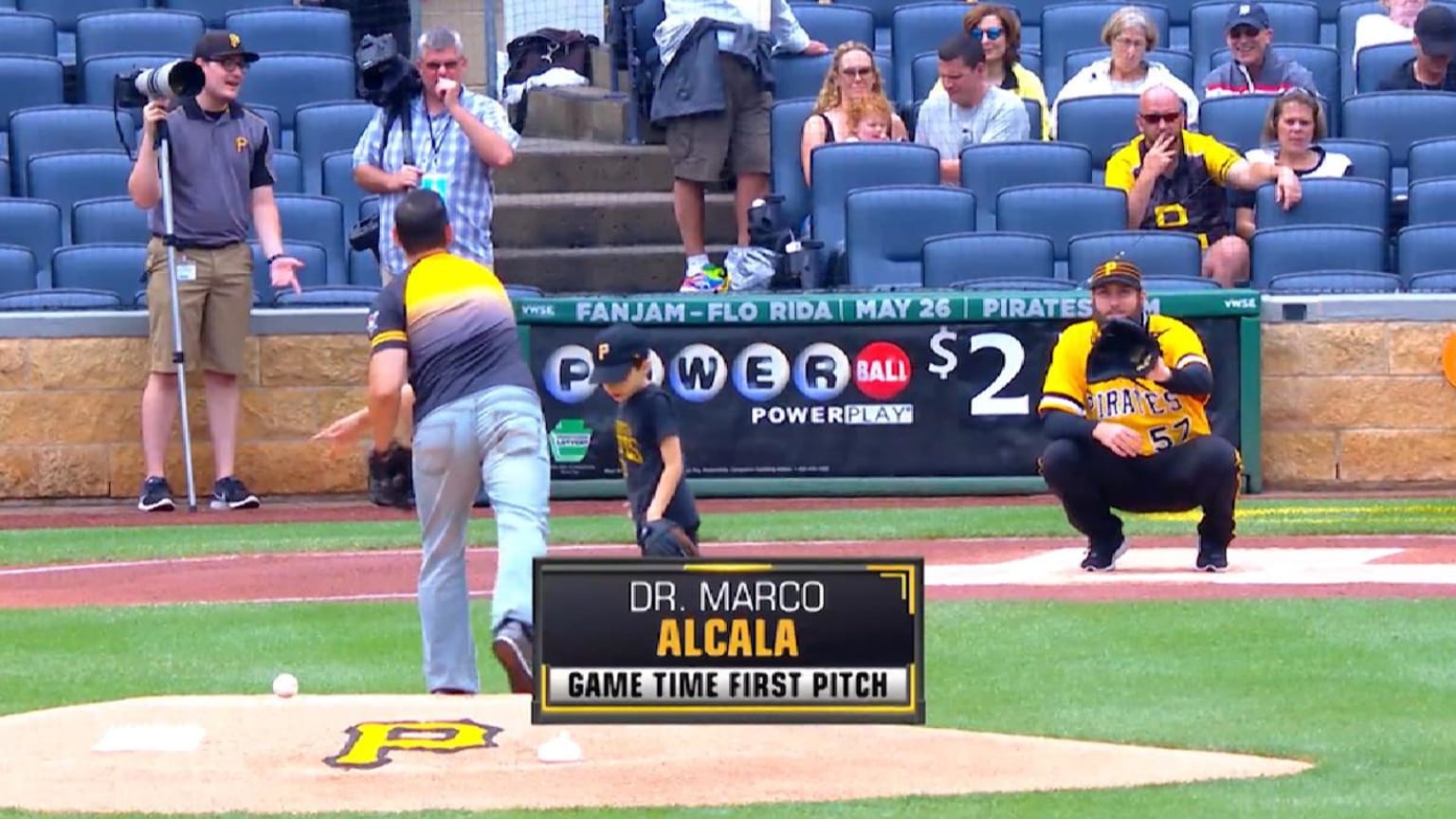 5/20/17 Pirates First Pitch: Dr. Marco Alcala | 05/21/2017 | Pittsburgh ...