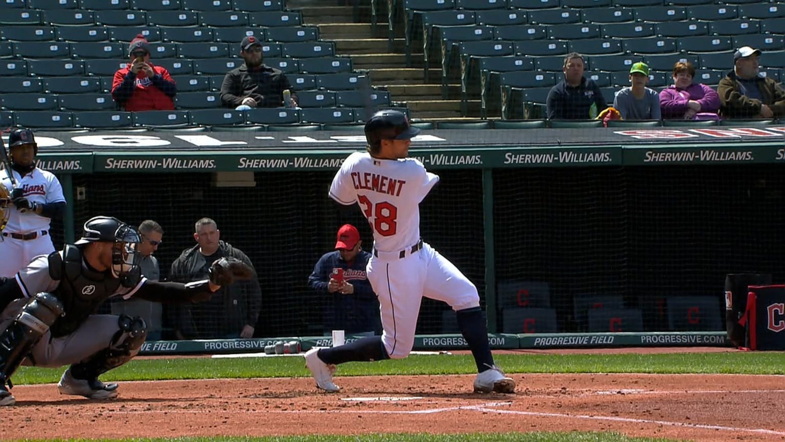 Ernie Clement lines an RBI single to left field | 04/20/2022 ...