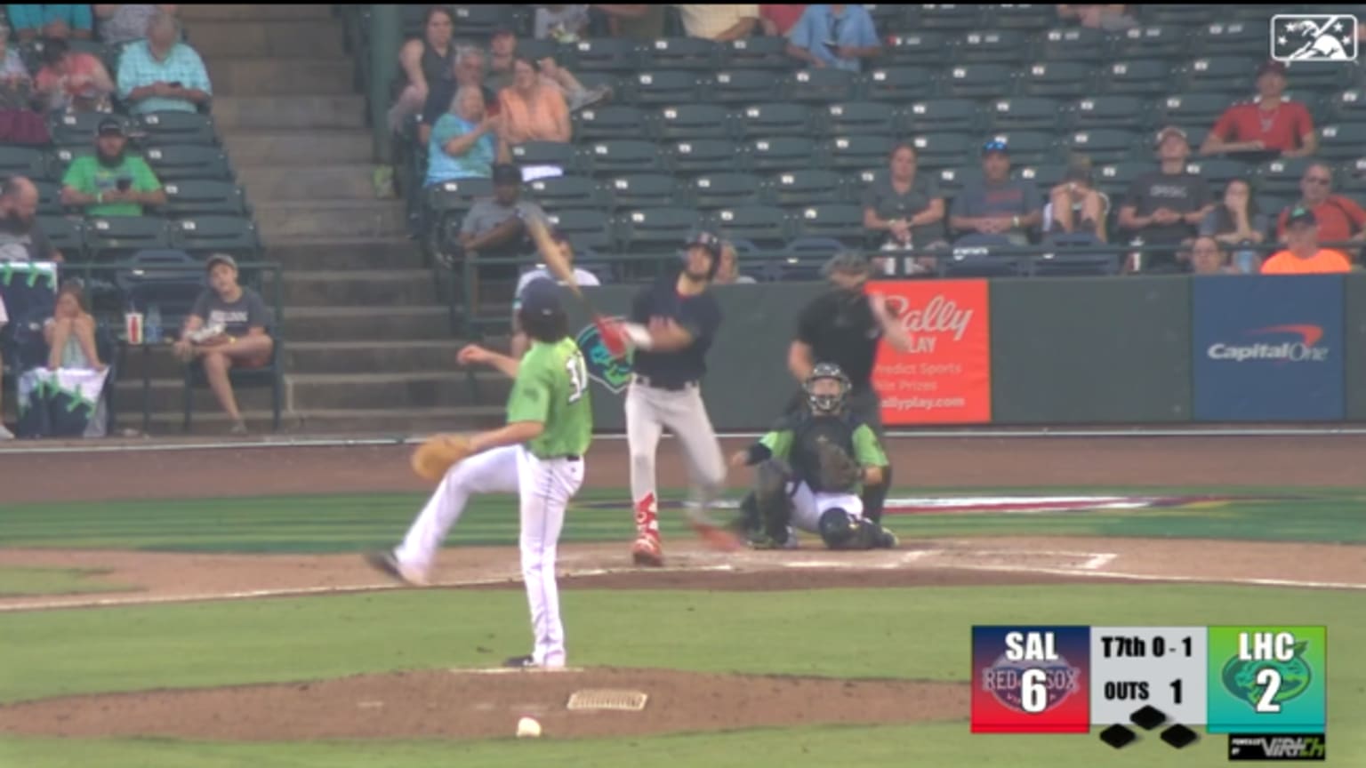 Marcelo Mayer clears the fences for Salem | 07/02/2022 | Boston Red Sox