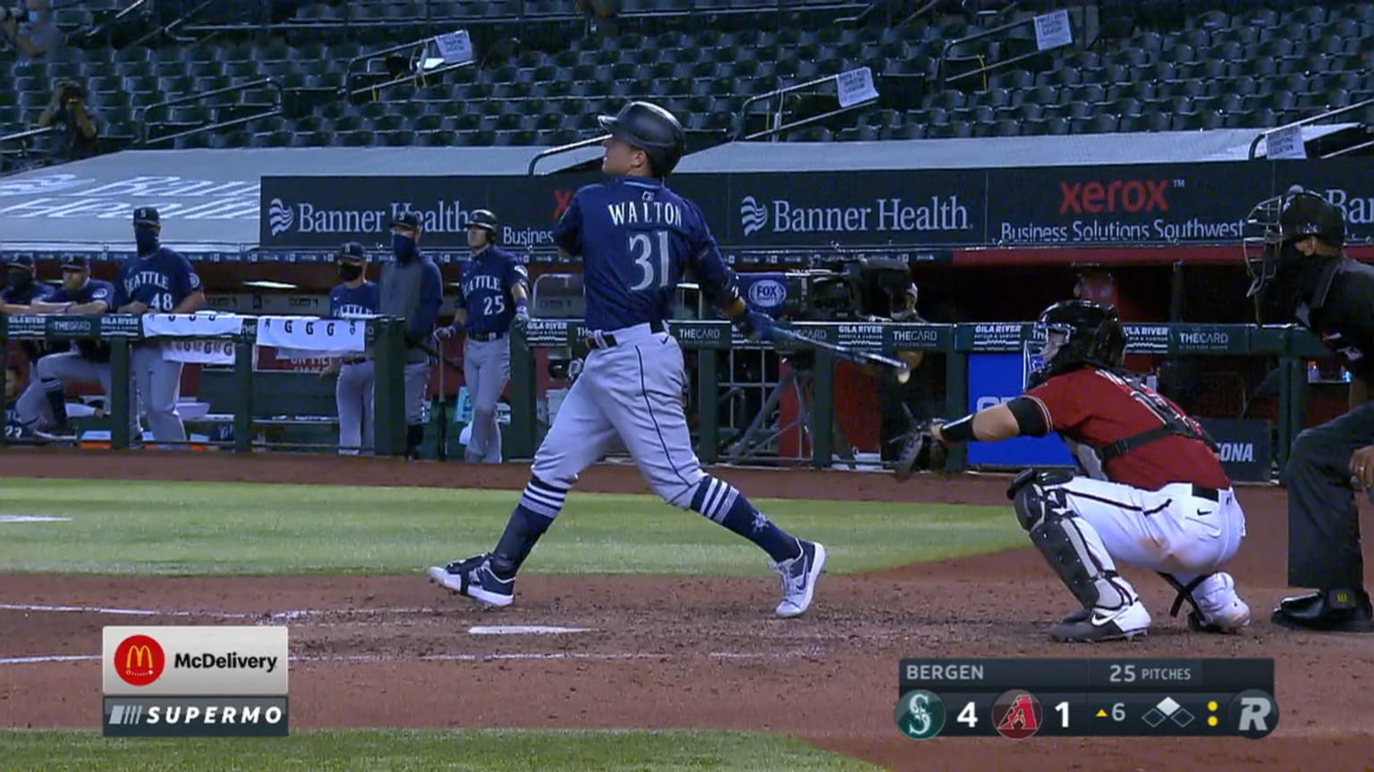 Donovan Walton hits a 2-run double deep to center | 09/13/2020 ...