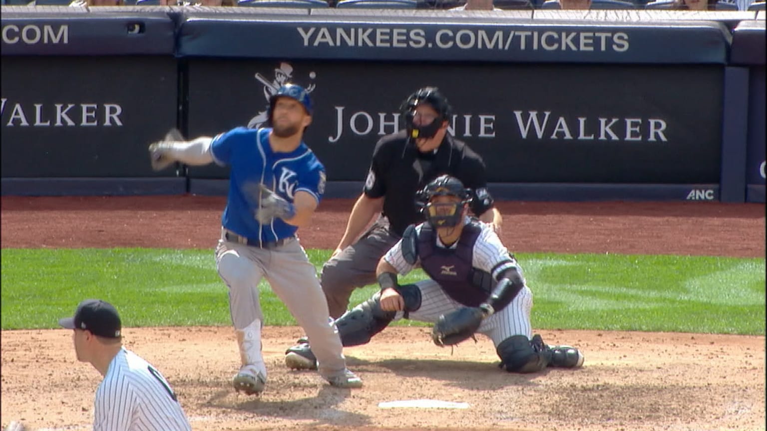 KC@NYY: Gordon hammers a game-tying HR in the 8th | 04/21/2019 | Kansas ...