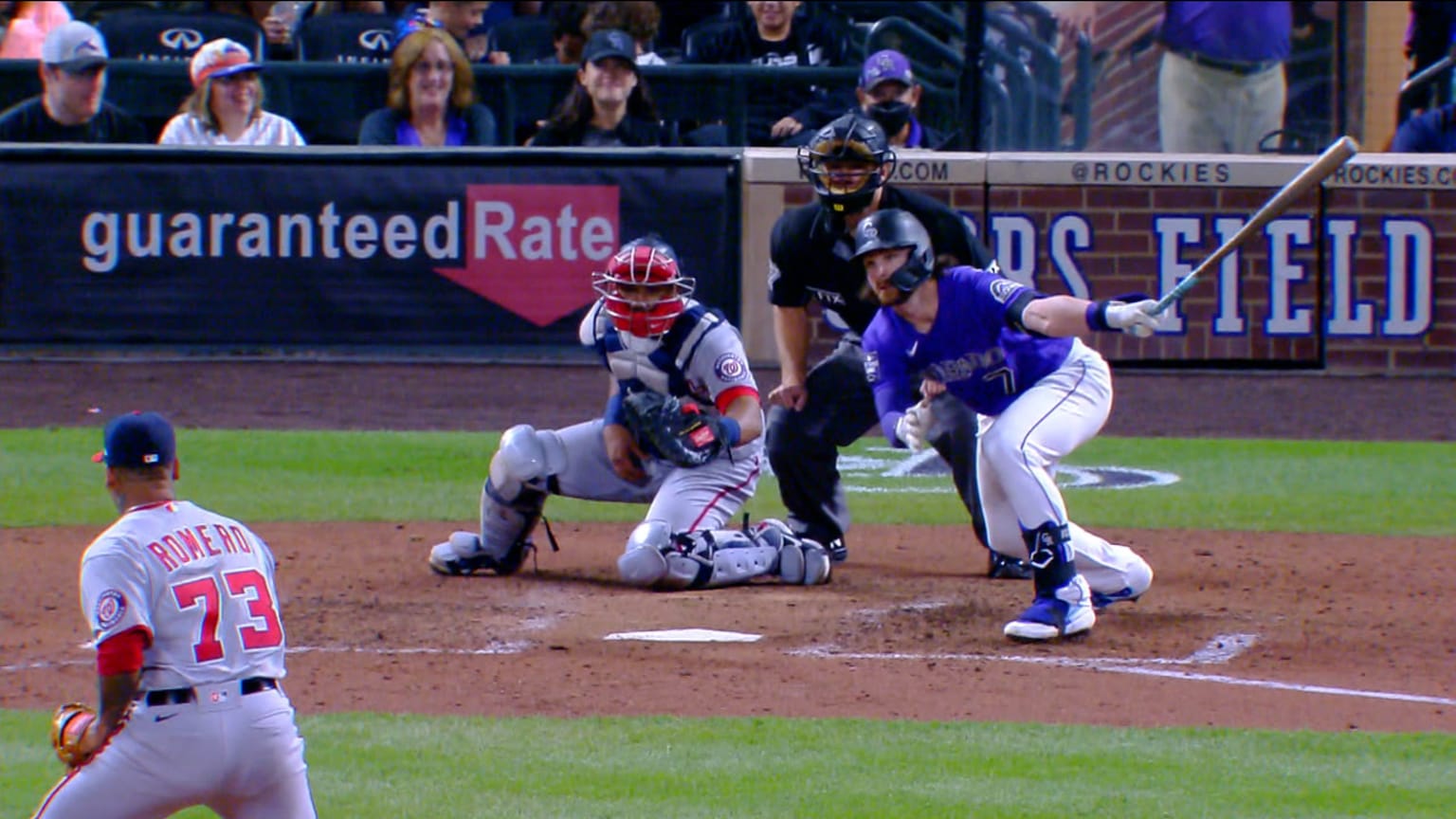 Brendan Rodgers smacks an RBI double to right field | 09/28/2021 ...