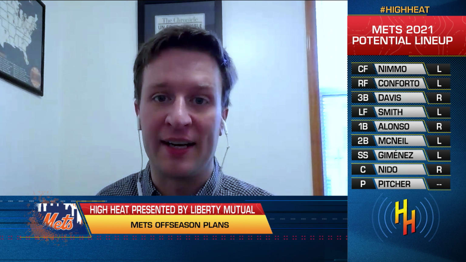 Tim Britton joins High Heat to discuss the Mets | 12/10/2020 | New York ...