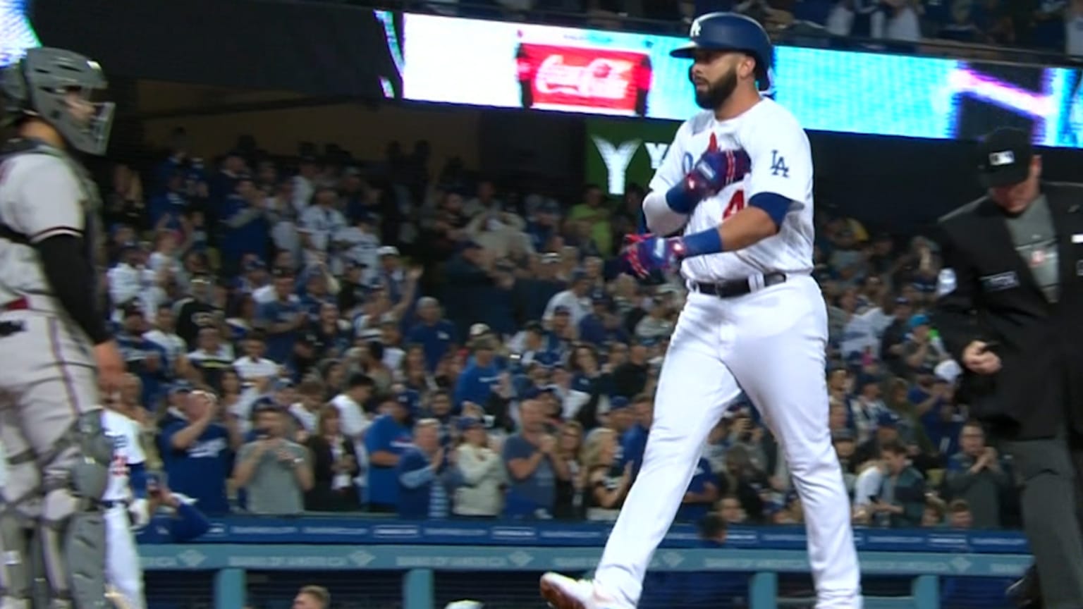 Edwin Ríos se vuela la barda con dos a bordo | 17/05/2022 | Los Dodgers ...