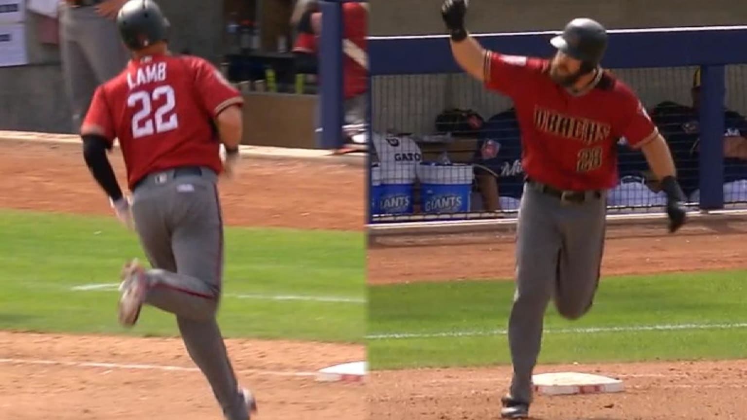 ARI@MIL: Lamb and Souza hit back-to-back homers | 03/08/2018 | Los ...