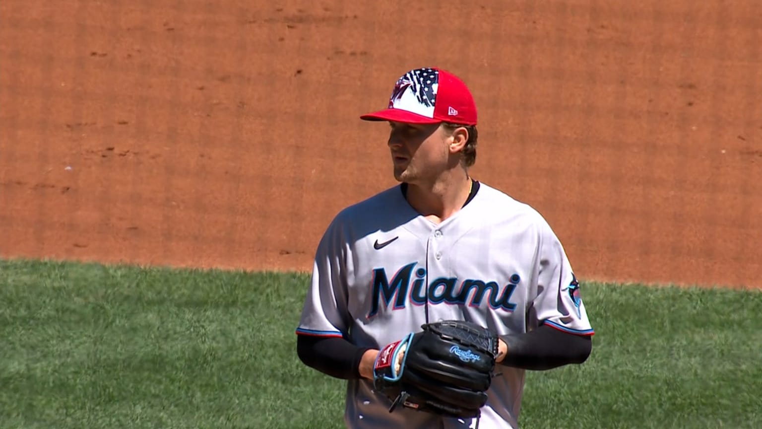 Braxton Garrett goes 7 1/3 innings with four K's | 07/04/2022 | Miami ...