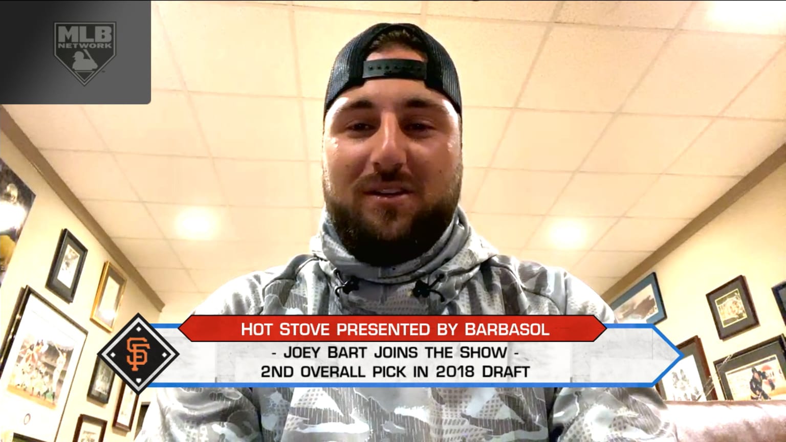 Joey Bart discusses Rookie Program, calling pitches | 01/11/2021 | San ...
