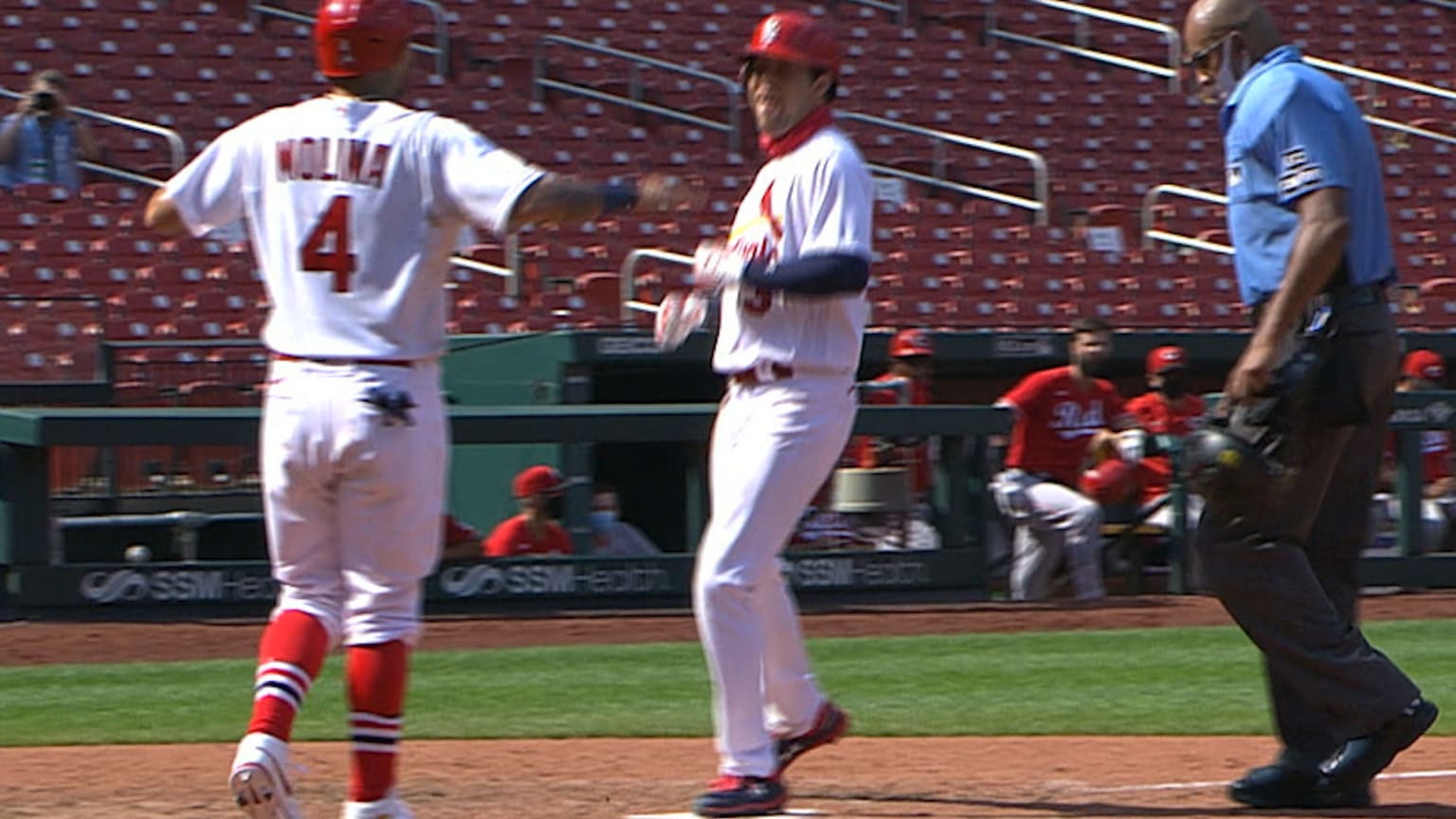Dylan Carlson's 1st MLB HR | 08/23/2020 | Cleveland Guardians