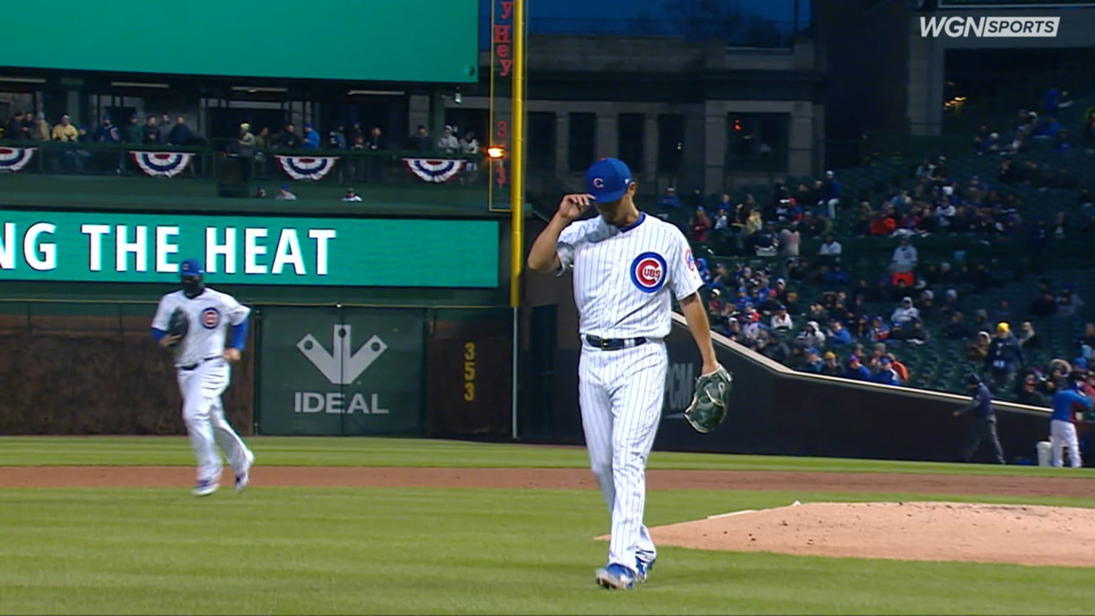 PIT@CHC: Darvish freezes Martin for strikeout | 04/10/2019 | Chicago Cubs