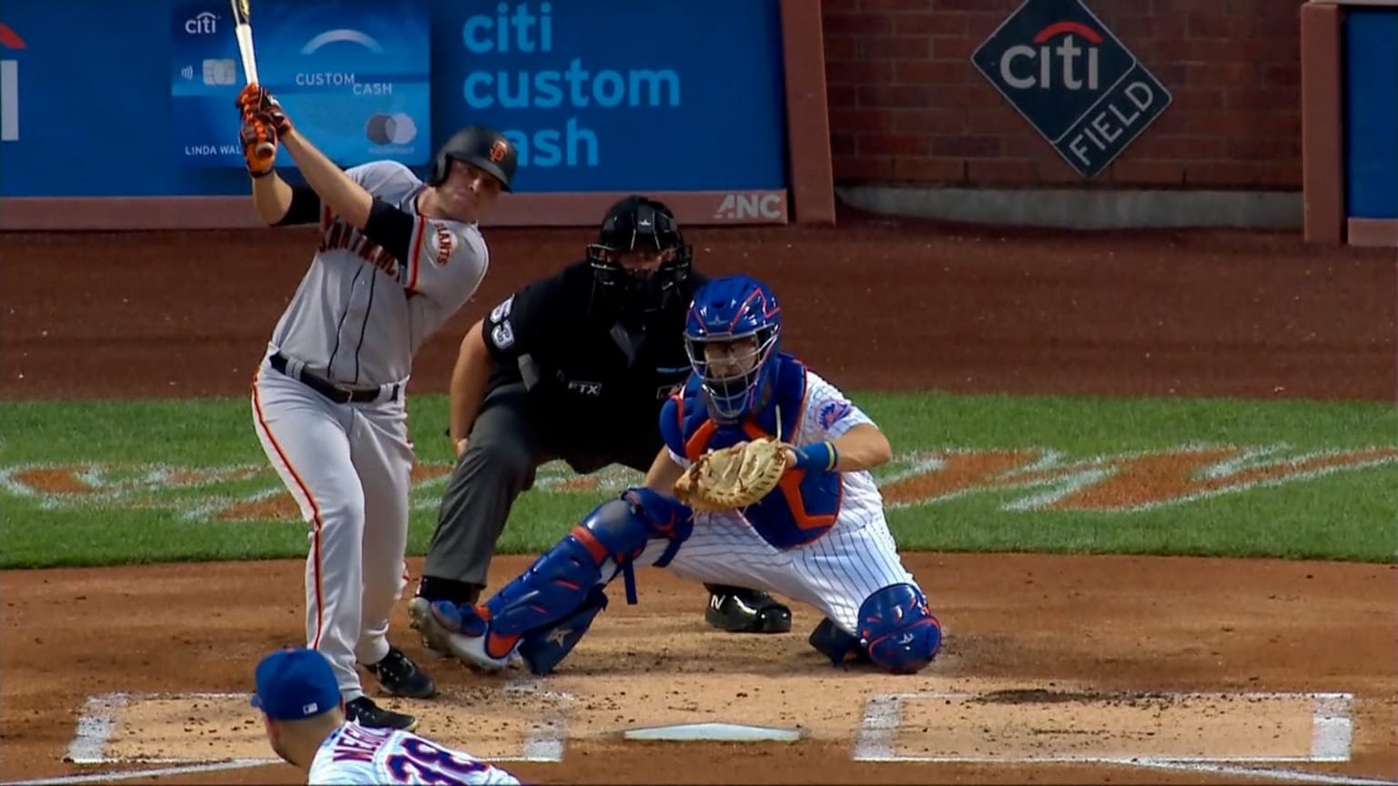 Sammy Long records his first career Major League hit | 08/24/2021 | San ...